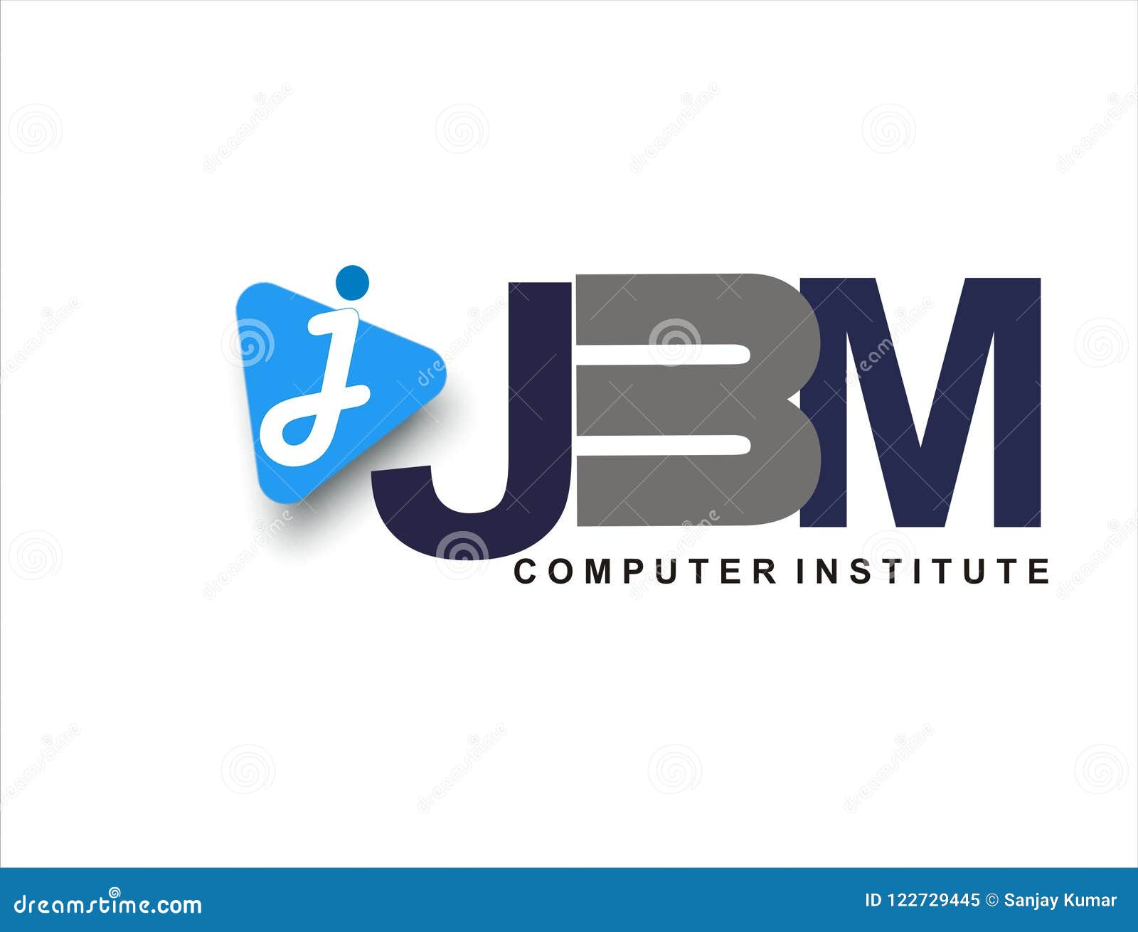 Logotipo de JBM imagen editorial. Ilustración de creado - 122729445