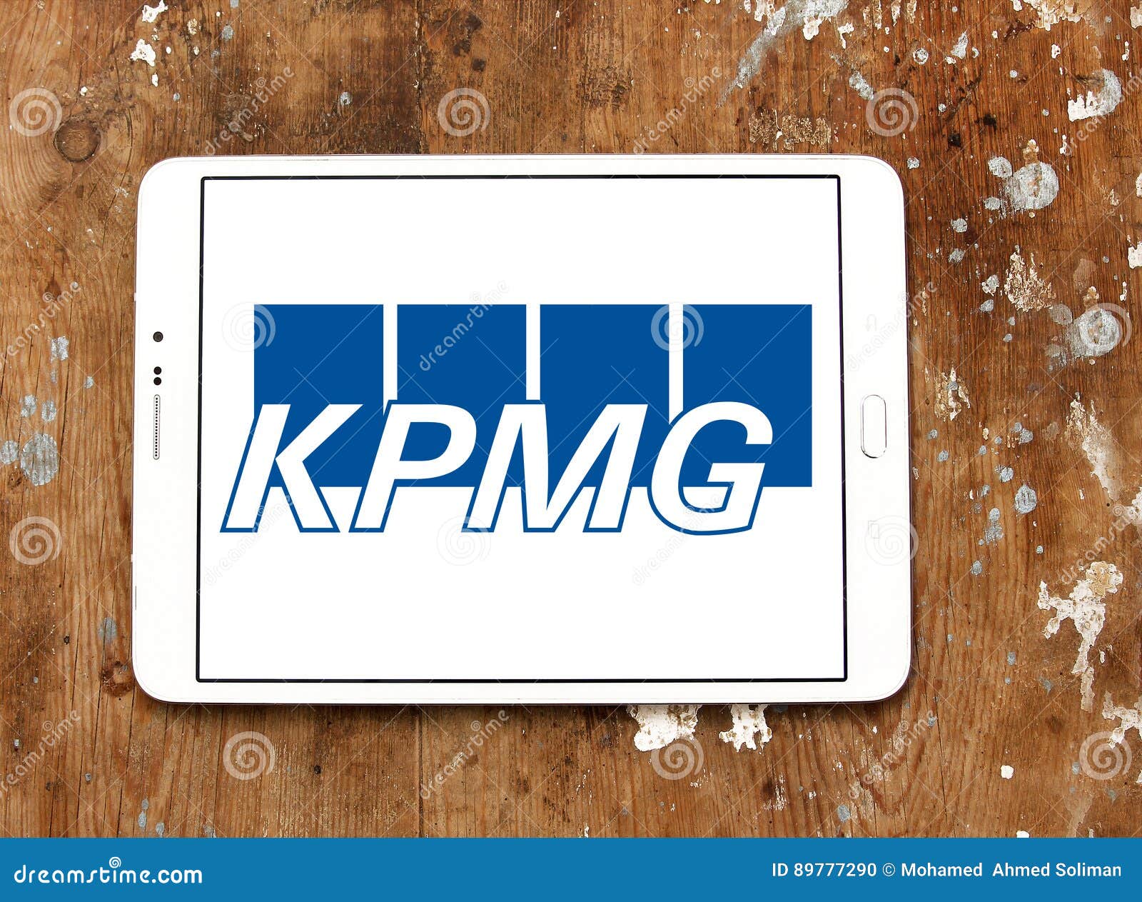 Logotipo de Kpmg imagen editorial. Imagen de fondo, proporcionar - 89777290