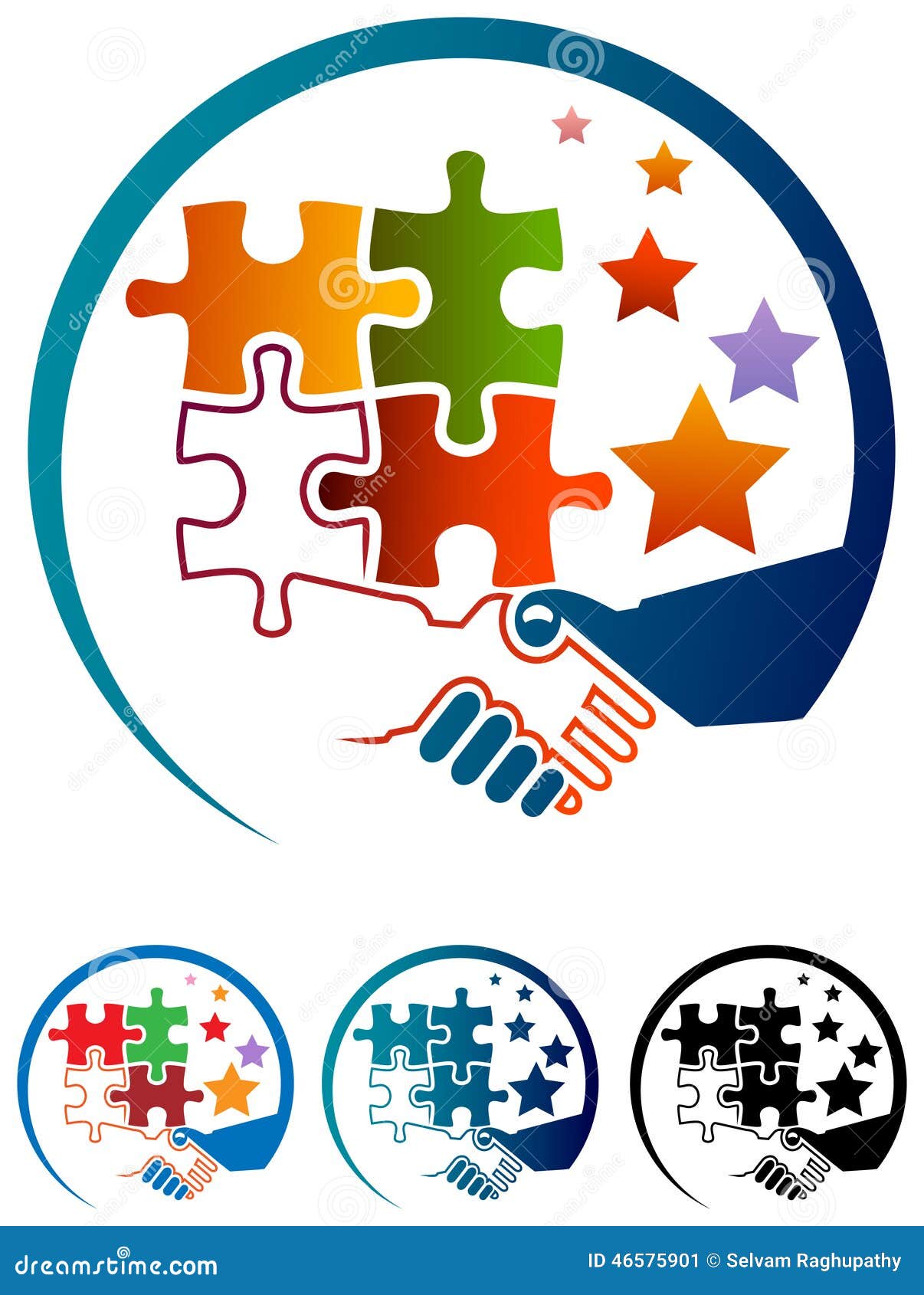 Logotipo de la ayuda ilustración del vector. Ilustración de ...