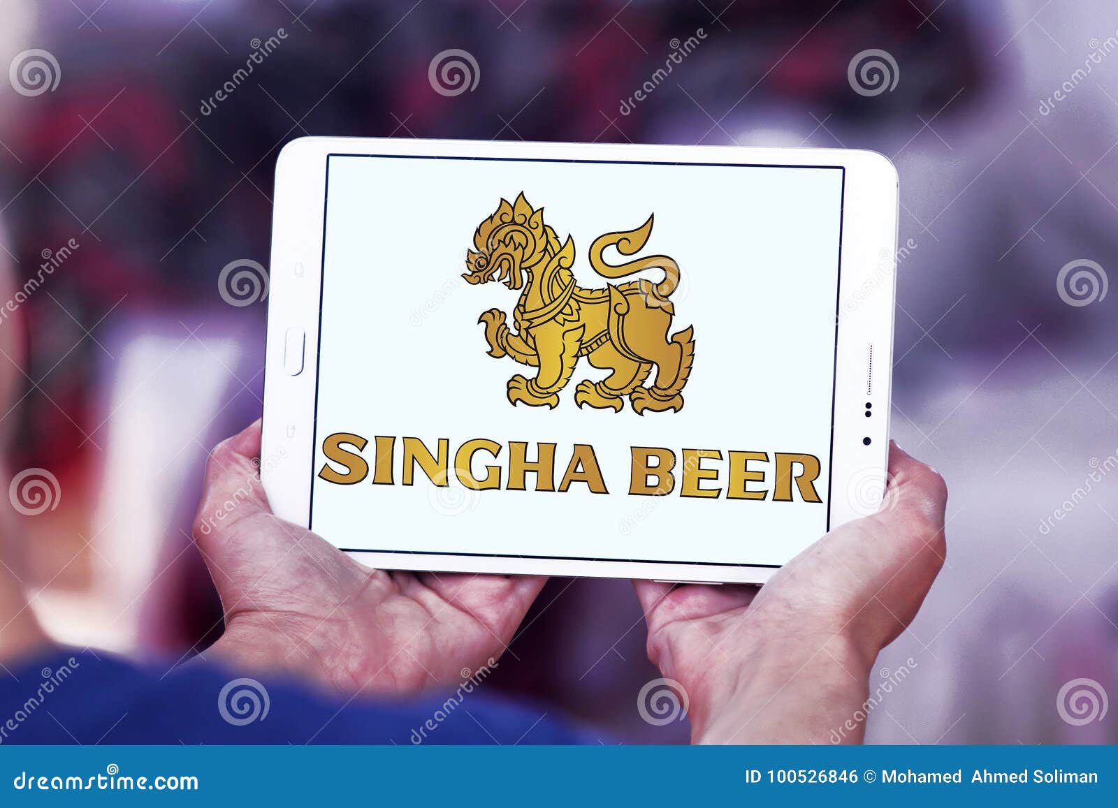 Logotipo De La Cerveza De Singha Foto editorial - Imagen de bromista ...
