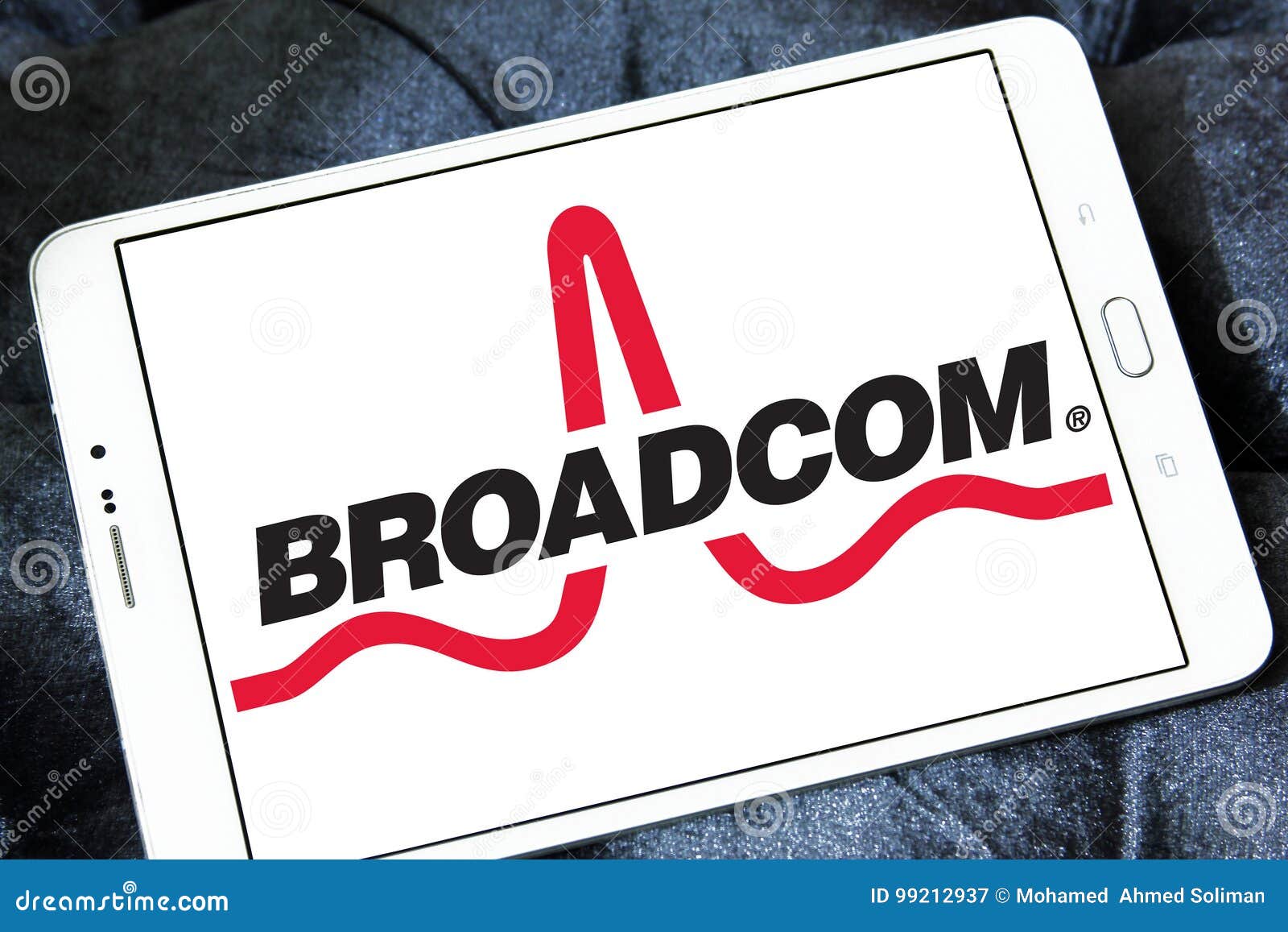 Logotipo De La Compañía De Broadcom Fotografía editorial - Imagen de ...