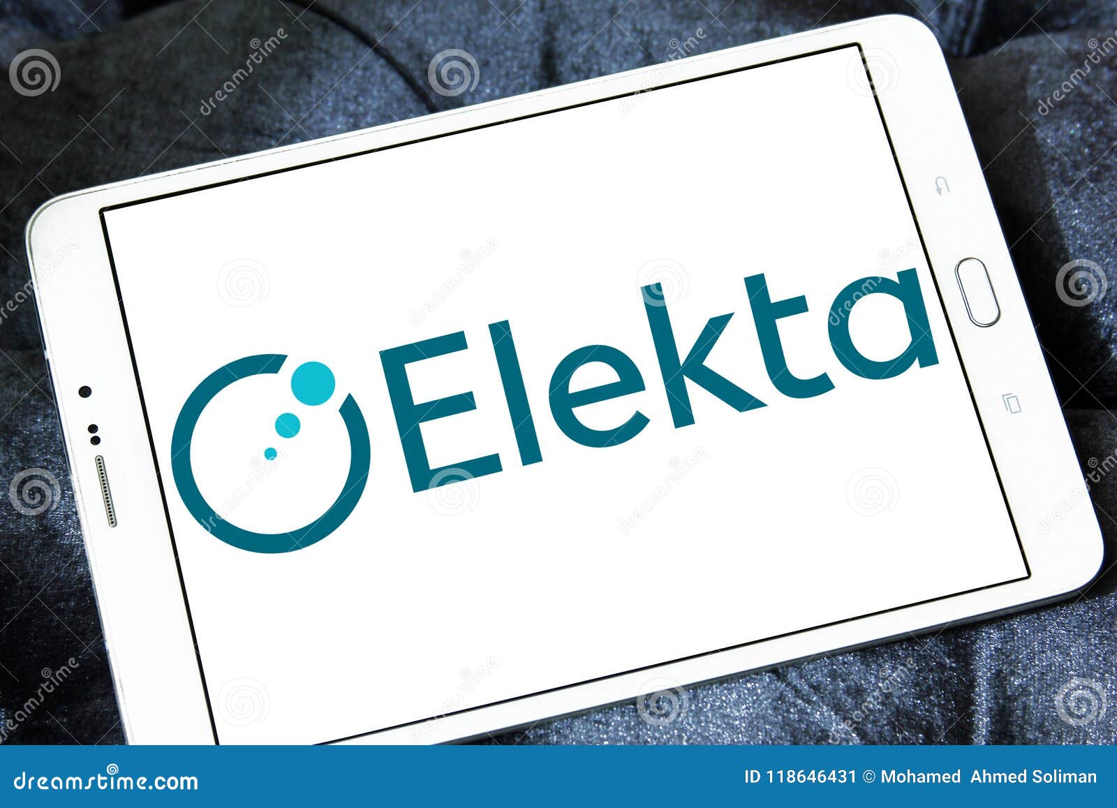 Logotipo De La Compañía De Elekta Foto editorial - Imagen de comercial ...