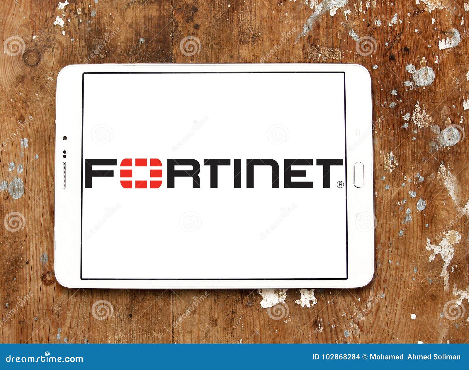 Logotipo De La Compañía De Fortinet Imagen de archivo editorial ...