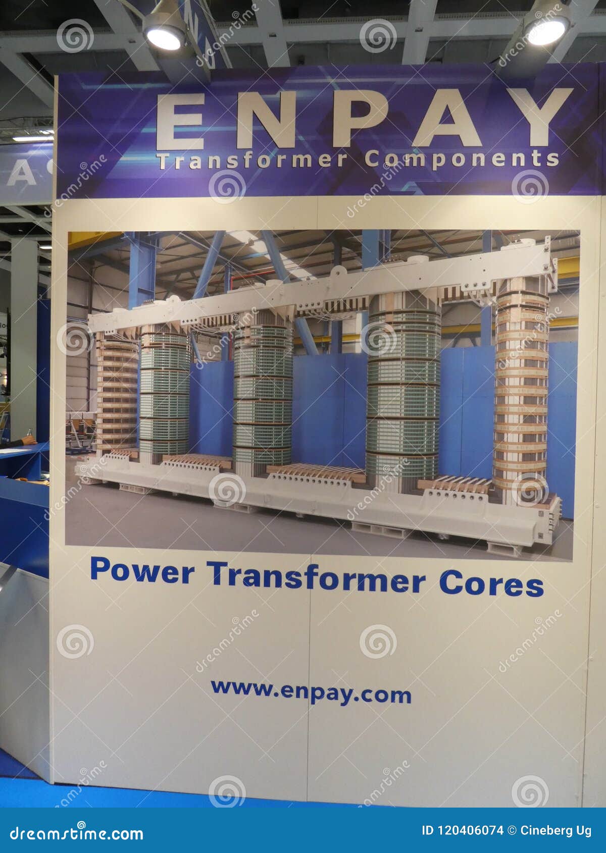 Logotipo De La Compañía De Los Componentes Del Transformador De Enpay ...