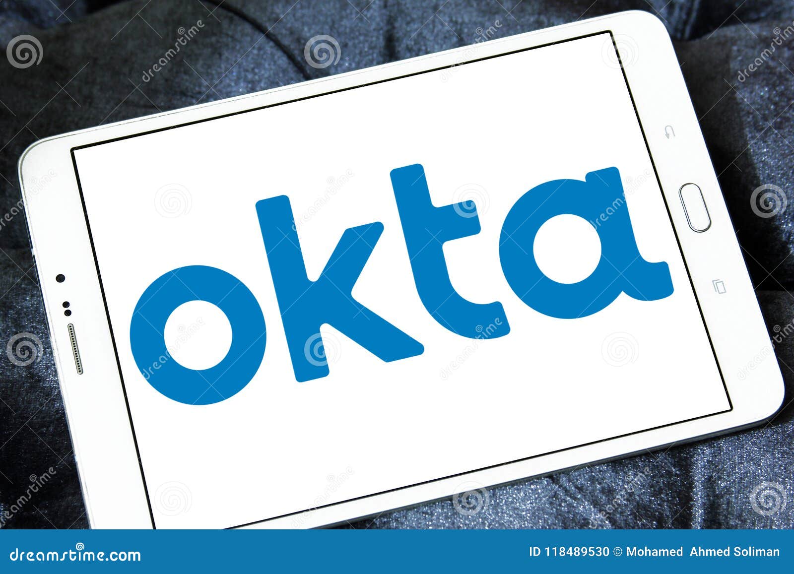 Logotipo De La Compañía De Okta Imagen editorial - Imagen de programa ...