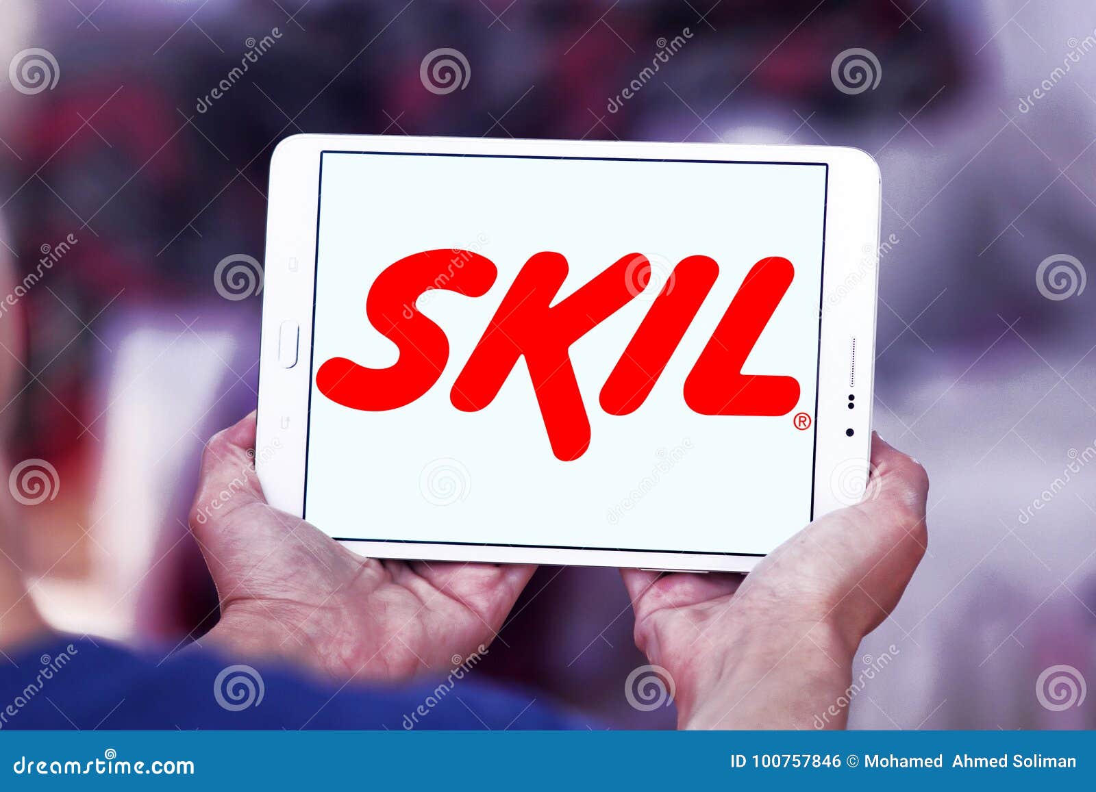 Logotipo De La Compañía De SKIL Power Tools Foto editorial - Imagen de ...