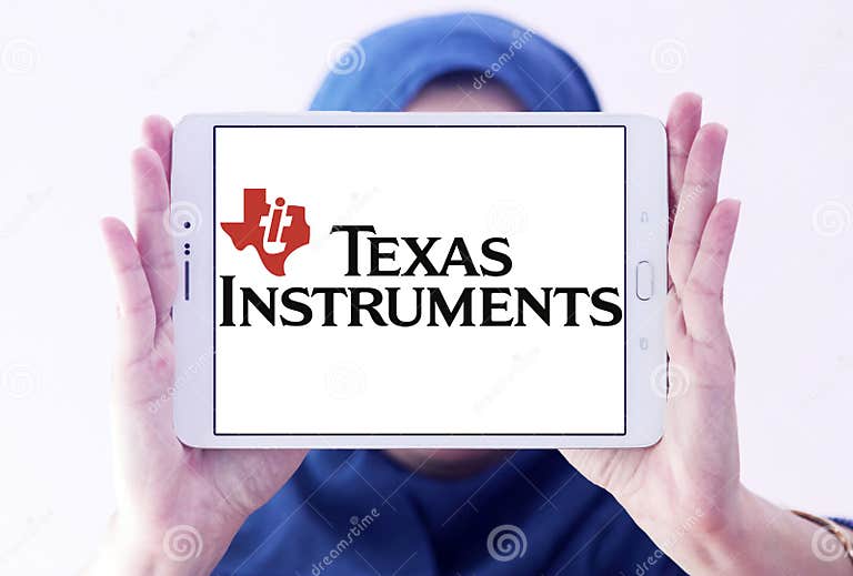 Logotipo De La Compañía De Texas Instruments Foto editorial - Imagen de ...