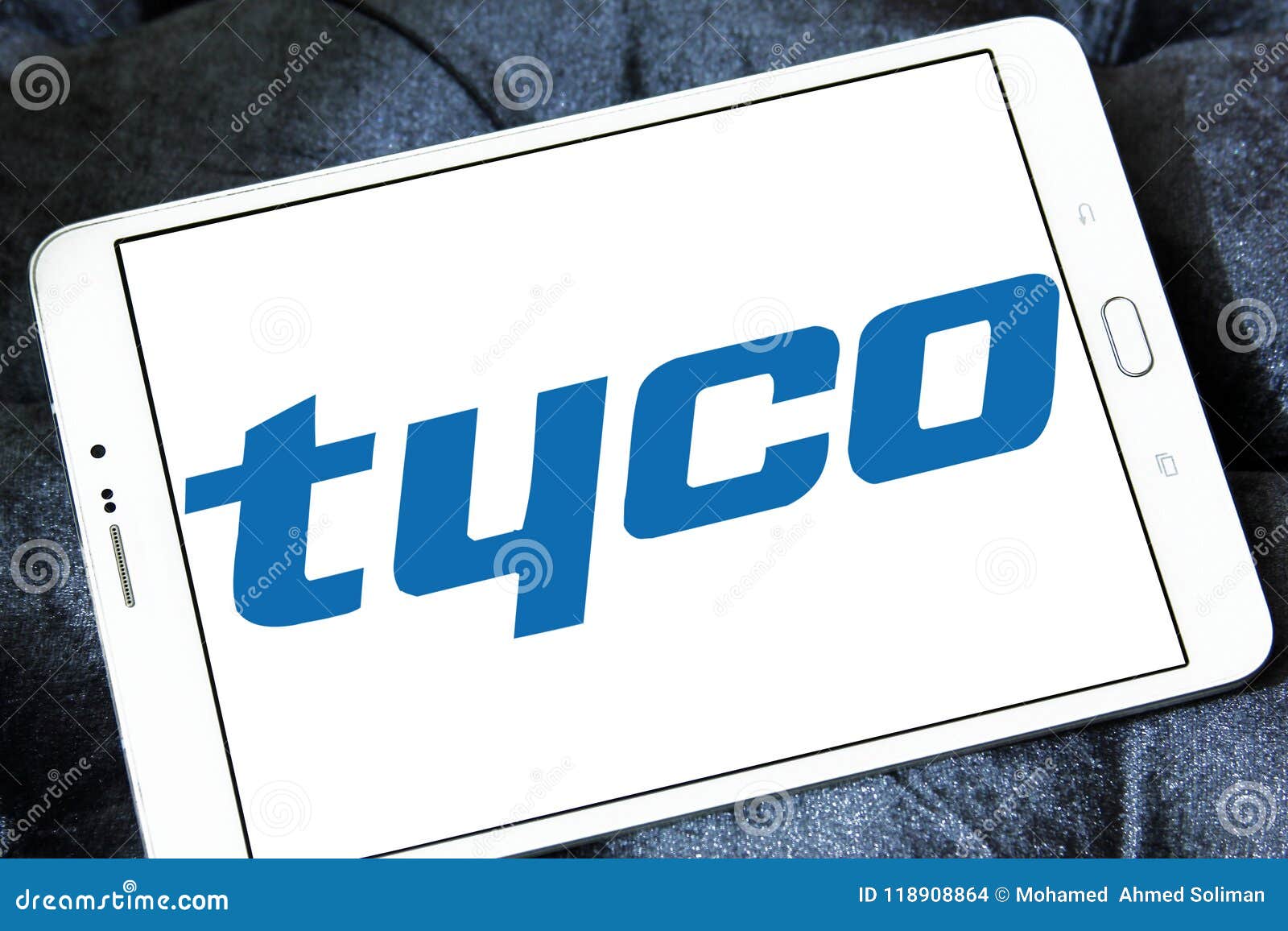 Logotipo De La Compañía De Tyco International Imagen de archivo ...