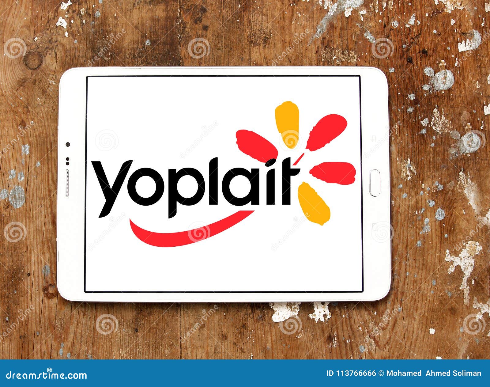 Logotipo De La Compañía De Yoplait Foto editorial - Imagen de ...