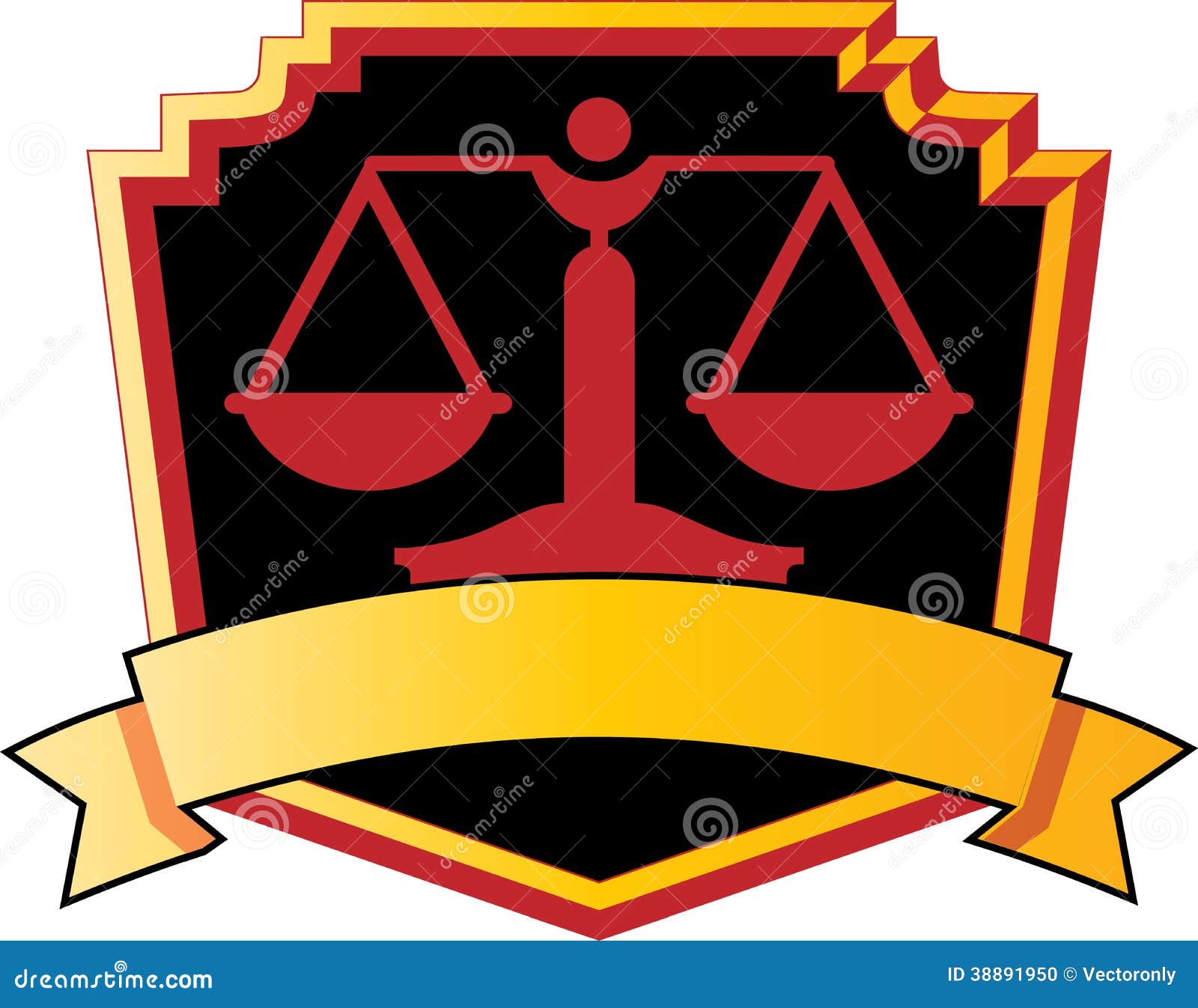 Logotipo de la escala ilustración del vector. Ilustración de aislado ...