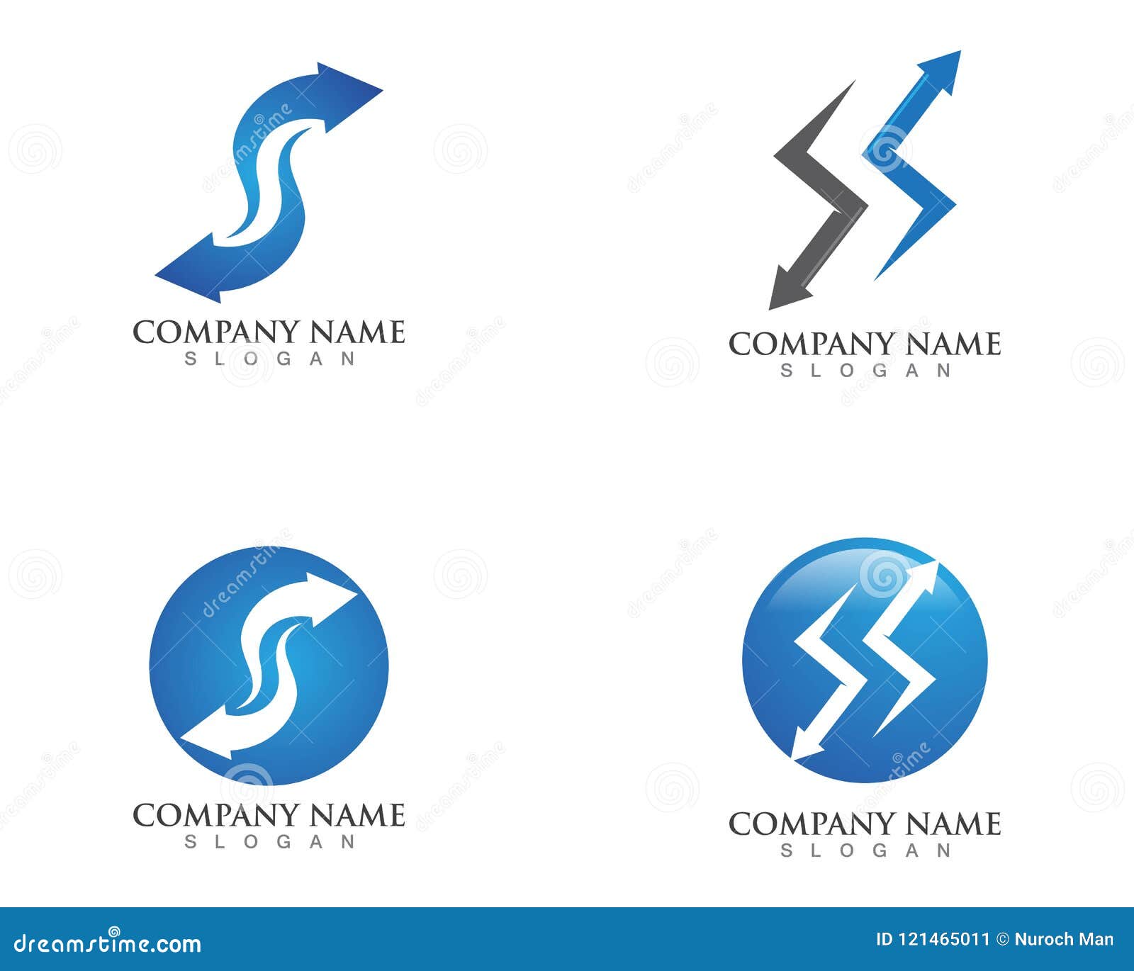 Logotipo De La Flecha De La Letra De S Ilustración del Vector ...