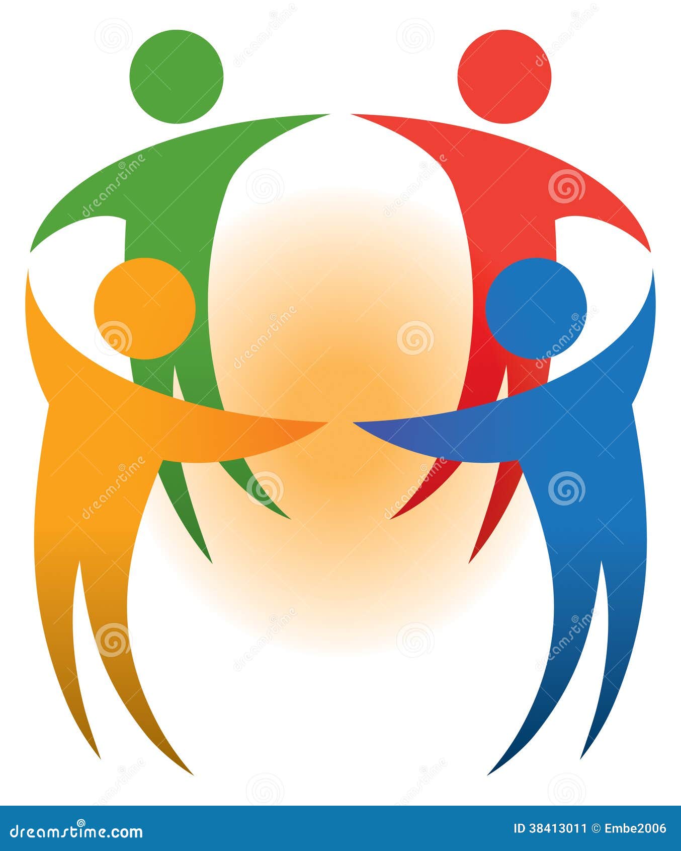 Logotipo de la gente ilustración del vector. Ilustración de arte - 38413011