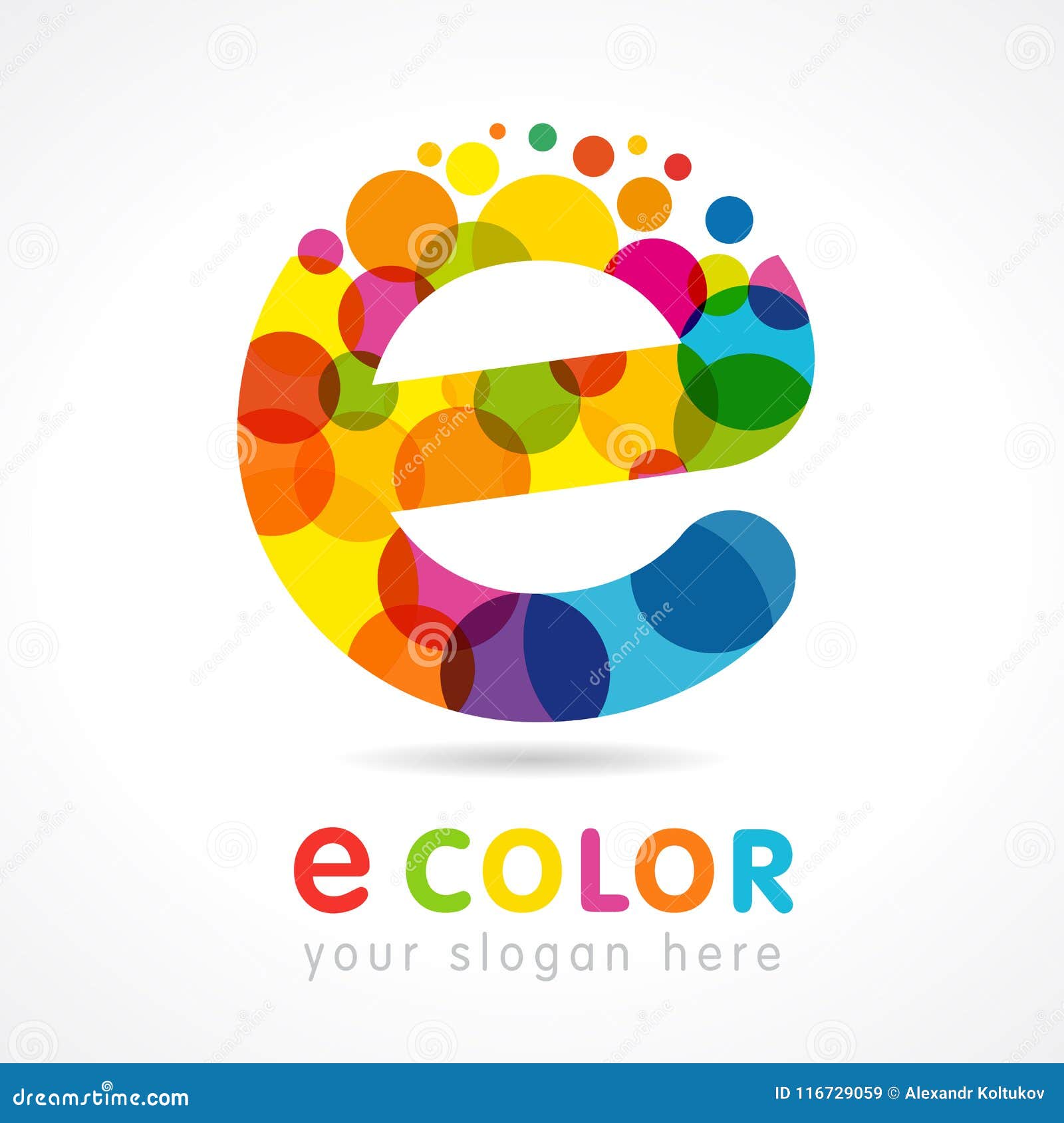 Logotipo de la letra E ilustración del vector. Ilustración de marca ...