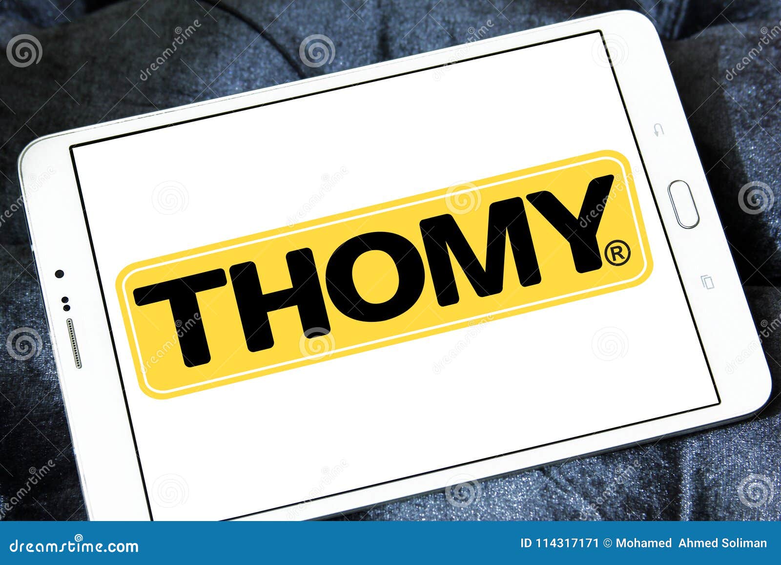 Logotipo De La Marca De La Comida De Thomy Foto editorial - Imagen de ...