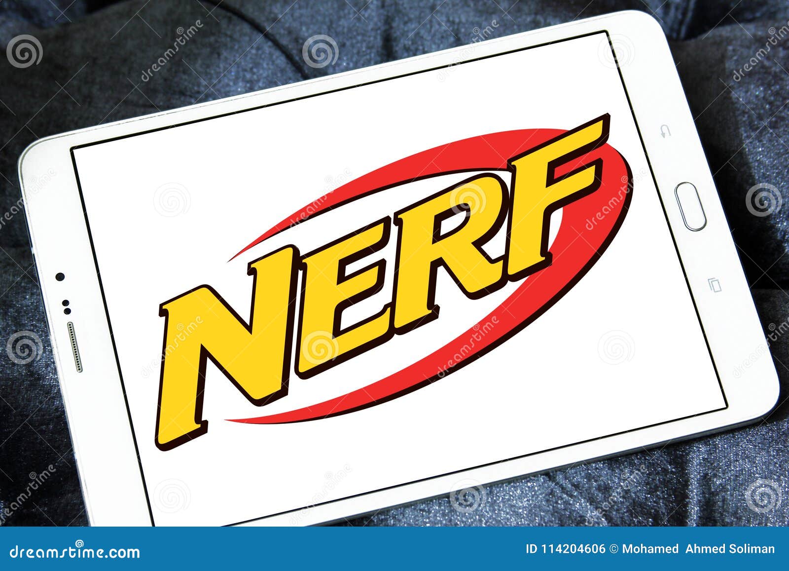 Logotipo De La Marca Del Juguete De Nerf Foto editorial - Imagen de mattel, emblema: 114204606