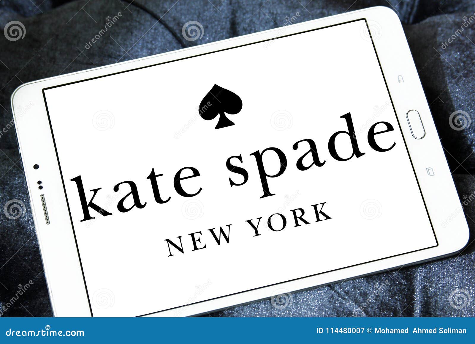 Logotipo De La Marca De La Moda De Kate Spade Fotografía editorial ...