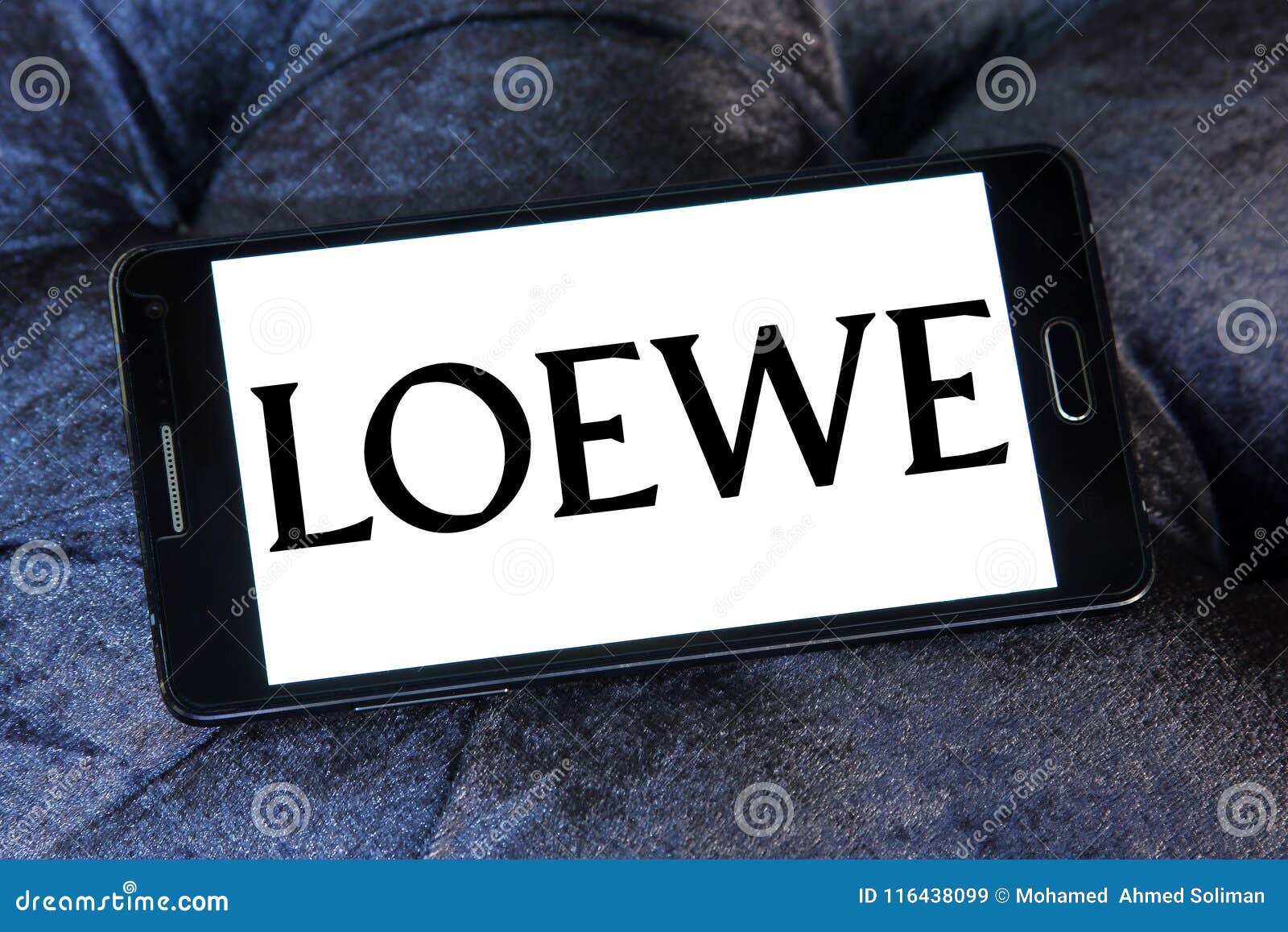 Logotipo De La Marca De La Moda De LOEWE Imagen de archivo editorial ...