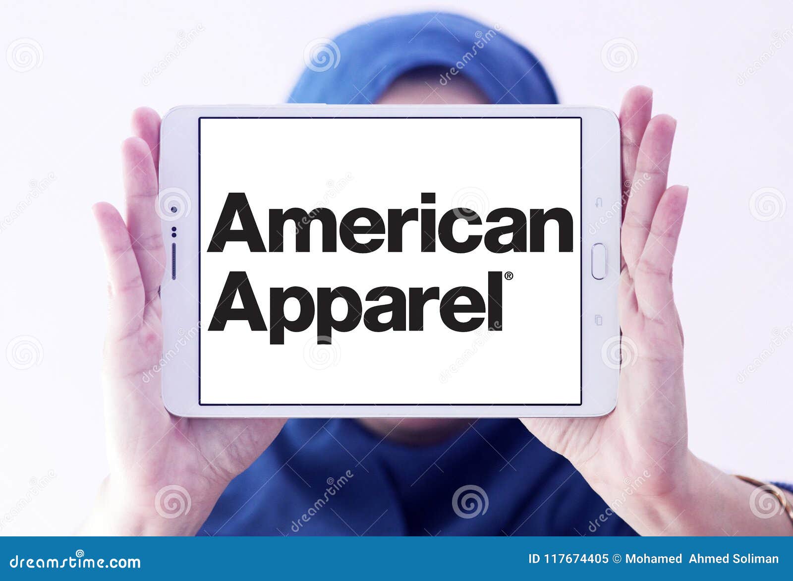 Logotipo De La Marca De La Ropa De American Apparel Imagen editorial ...