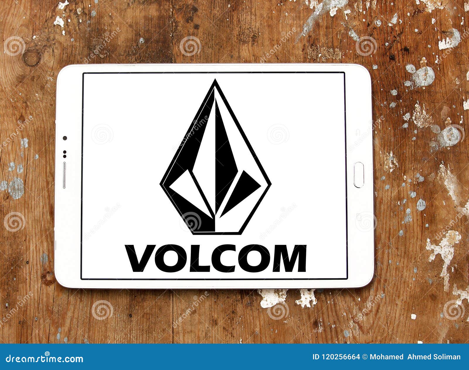 Logotipo De La Marca De La Ropa De Volcom Imagen de archivo editorial ...