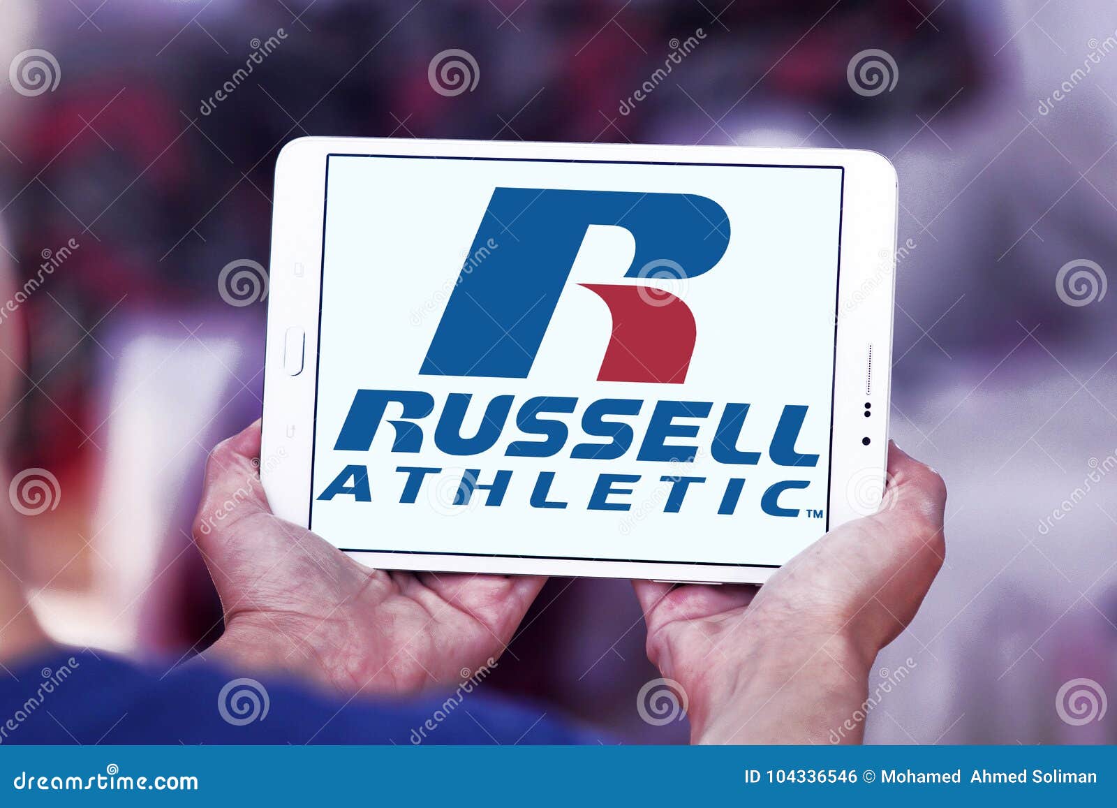 Logotipo De La Marca De Russell Athletic Foto editorial - Imagen de ...