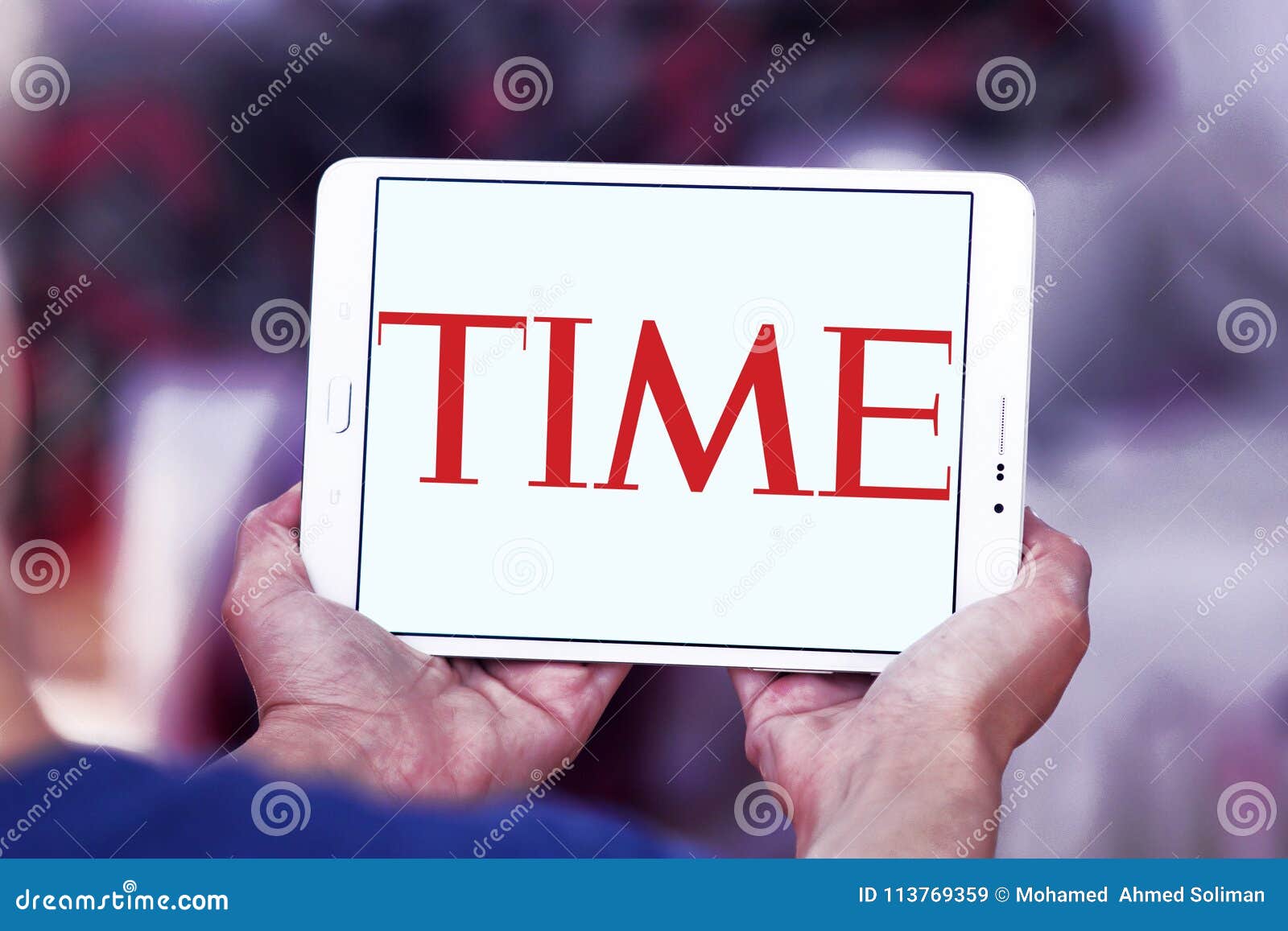 Logotipo De La Revista Time Imagen de archivo editorial - Imagen de ...
