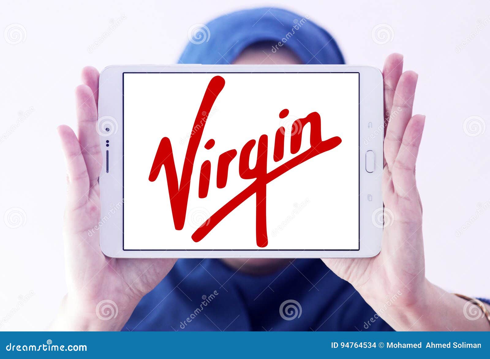 Logotipo De La Virgin Company Imagen de archivo editorial - Imagen de ...