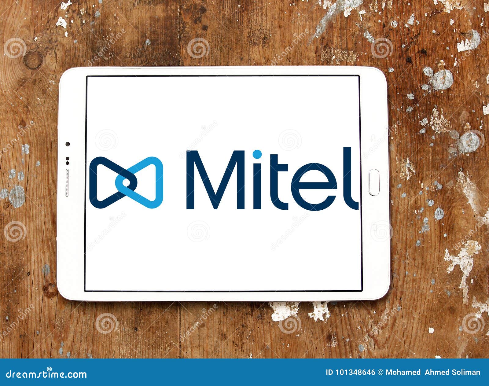Logotipo De Las Redes De Mitel Foto editorial - Imagen de ...