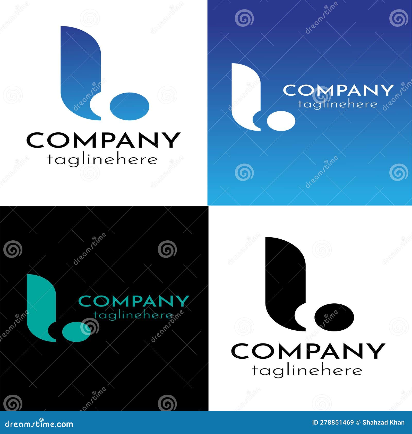 Logotipo De Letra I E Vetor De Modelo De Vetor Premium Ilustração do ...