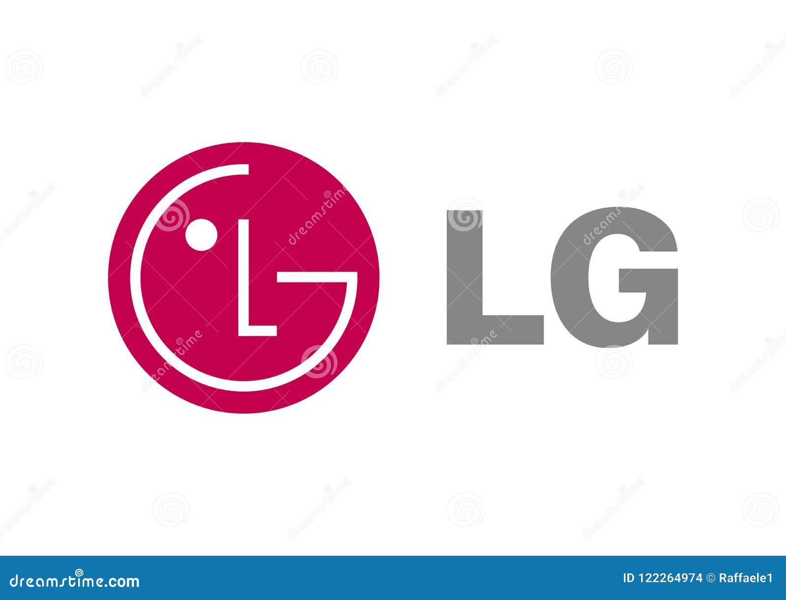 Logotipo de LG imagen de archivo editorial. Ilustración de pantalla ...