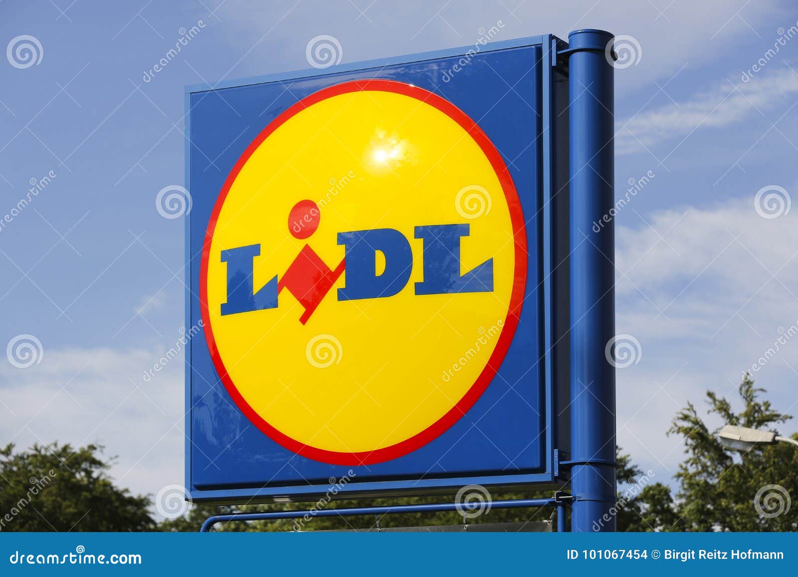 Logotipo de Lidl imagen de archivo editorial. Imagen de editorial ...