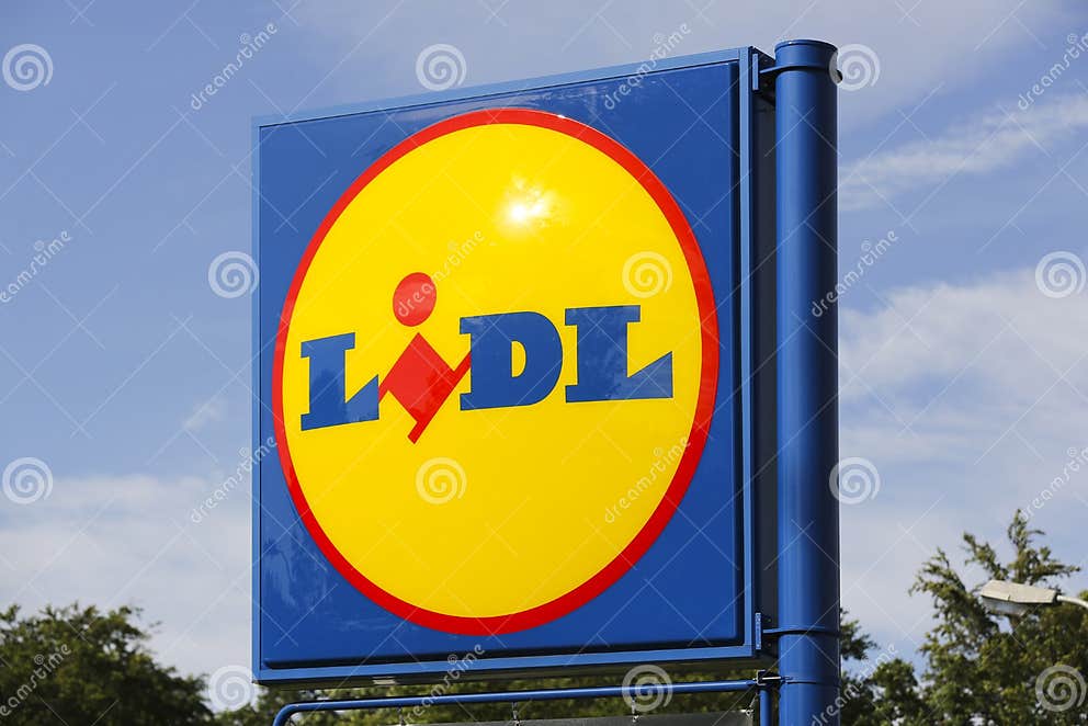 Logotipo de Lidl imagen de archivo editorial. Imagen de editorial ...