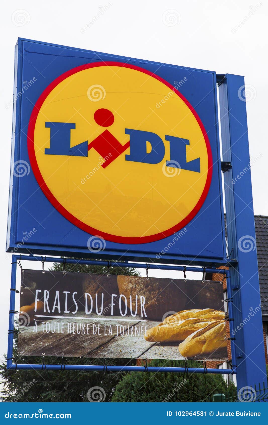 Logotipo de Lidl foto editorial. Imagem de europa, alemanha - 102964581