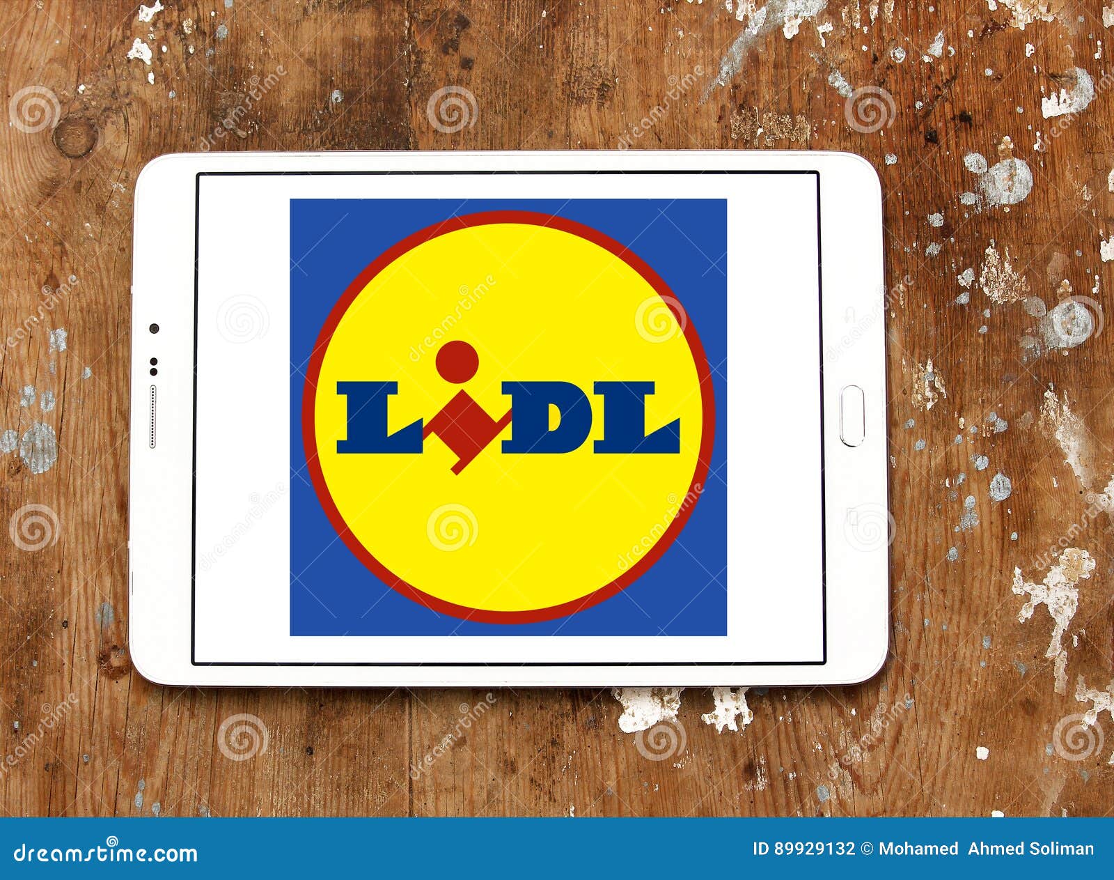 Logotipo de Lidl fotografia editorial. Imagem de comercial - 89929132