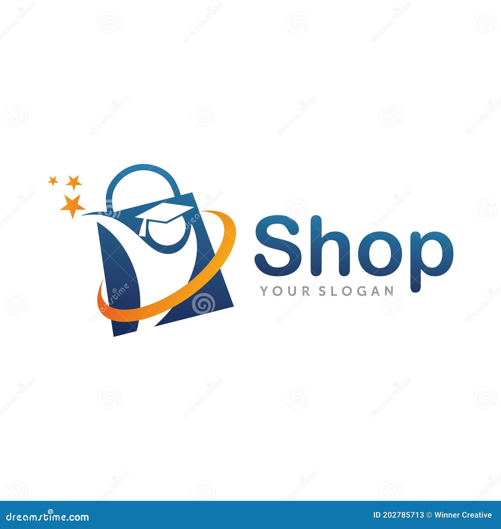 Logotipo De Loja. Modelo De Vetor De Logotipo De Loja Boa Ilustração do ...