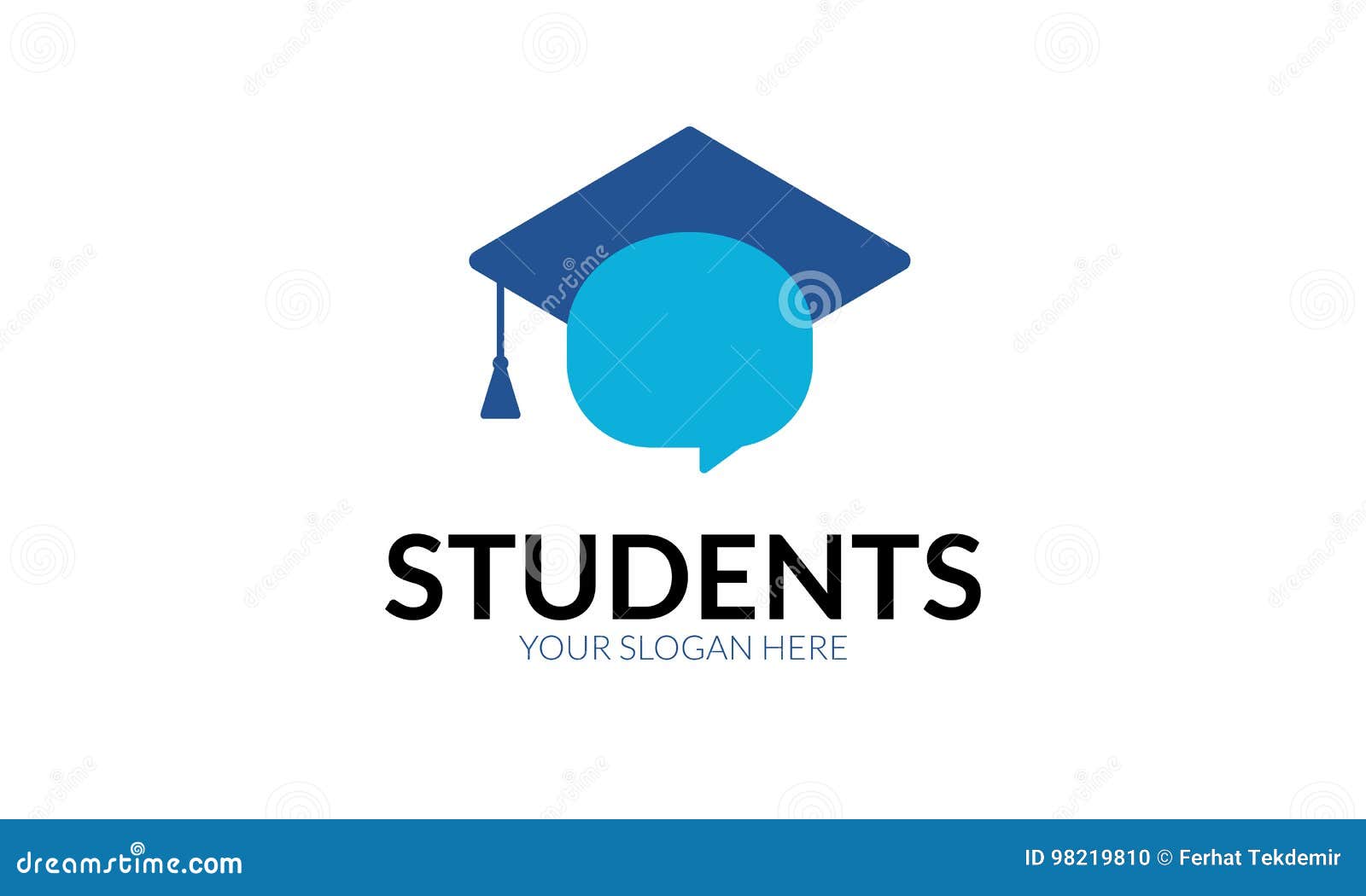 Logotipo De Los Estudiantes Ilustración del Vector - Ilustración de ...