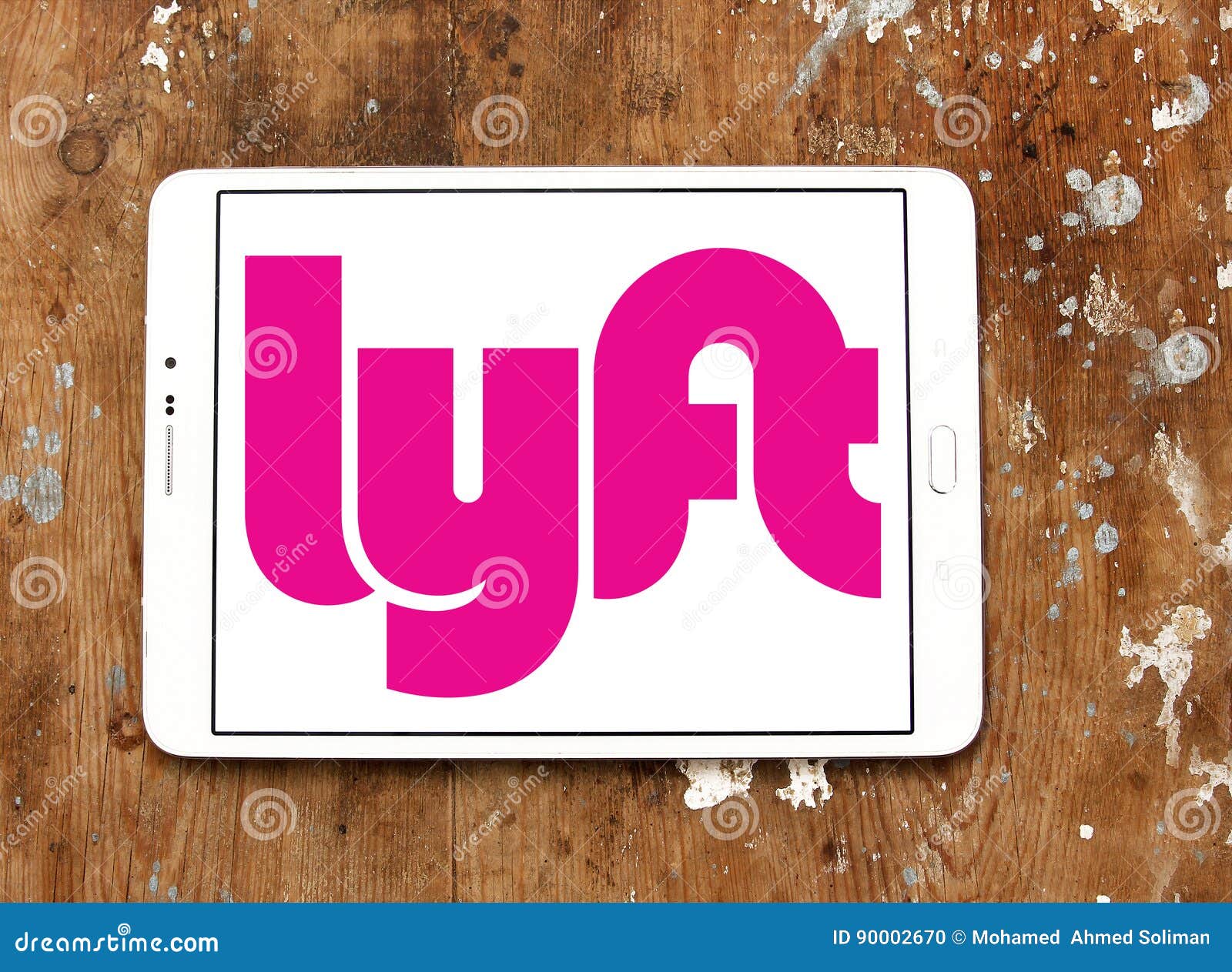 Logotipo de Lyft imagen editorial. Imagen de empresario - 90002670