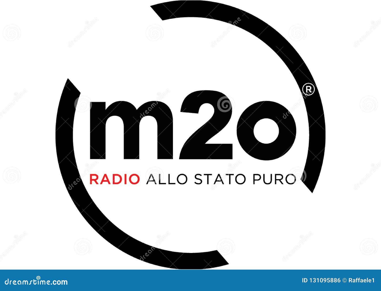 Logotipo de M2o foto editorial. Ilustração de progressivo - 131095886