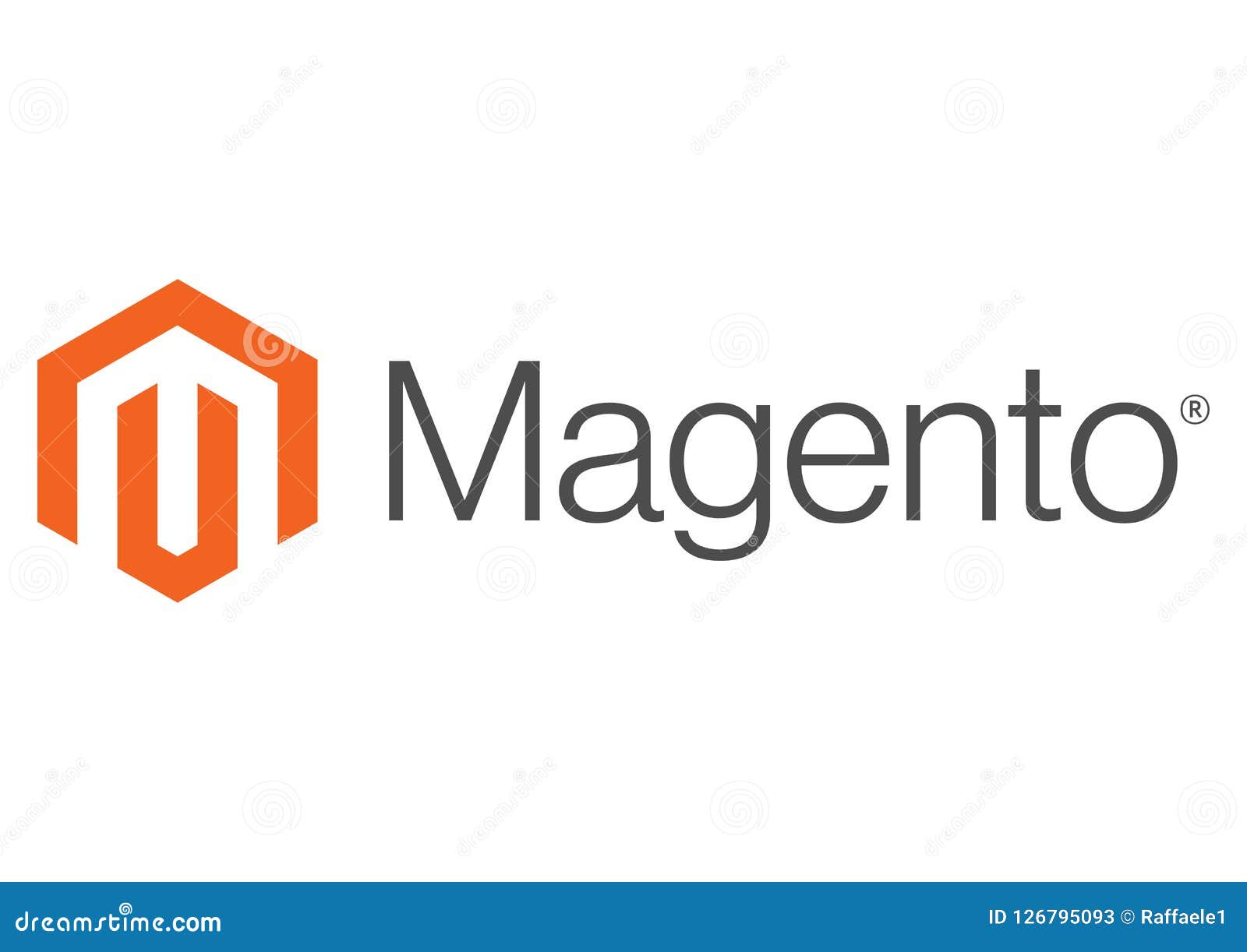 Logotipo de Magento foto de stock editorial. Ilustração de campo ...