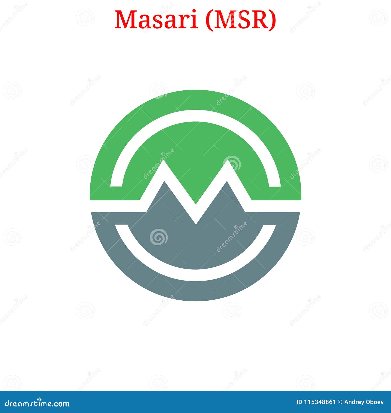 Logotipo De Masari MSR Do Vetor Ilustração do Vetor - Ilustração de ...