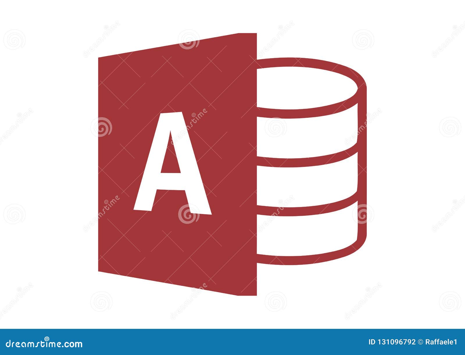 Logotipo 2013 De Microsoft Access Fotografía editorial - Ilustración de ...