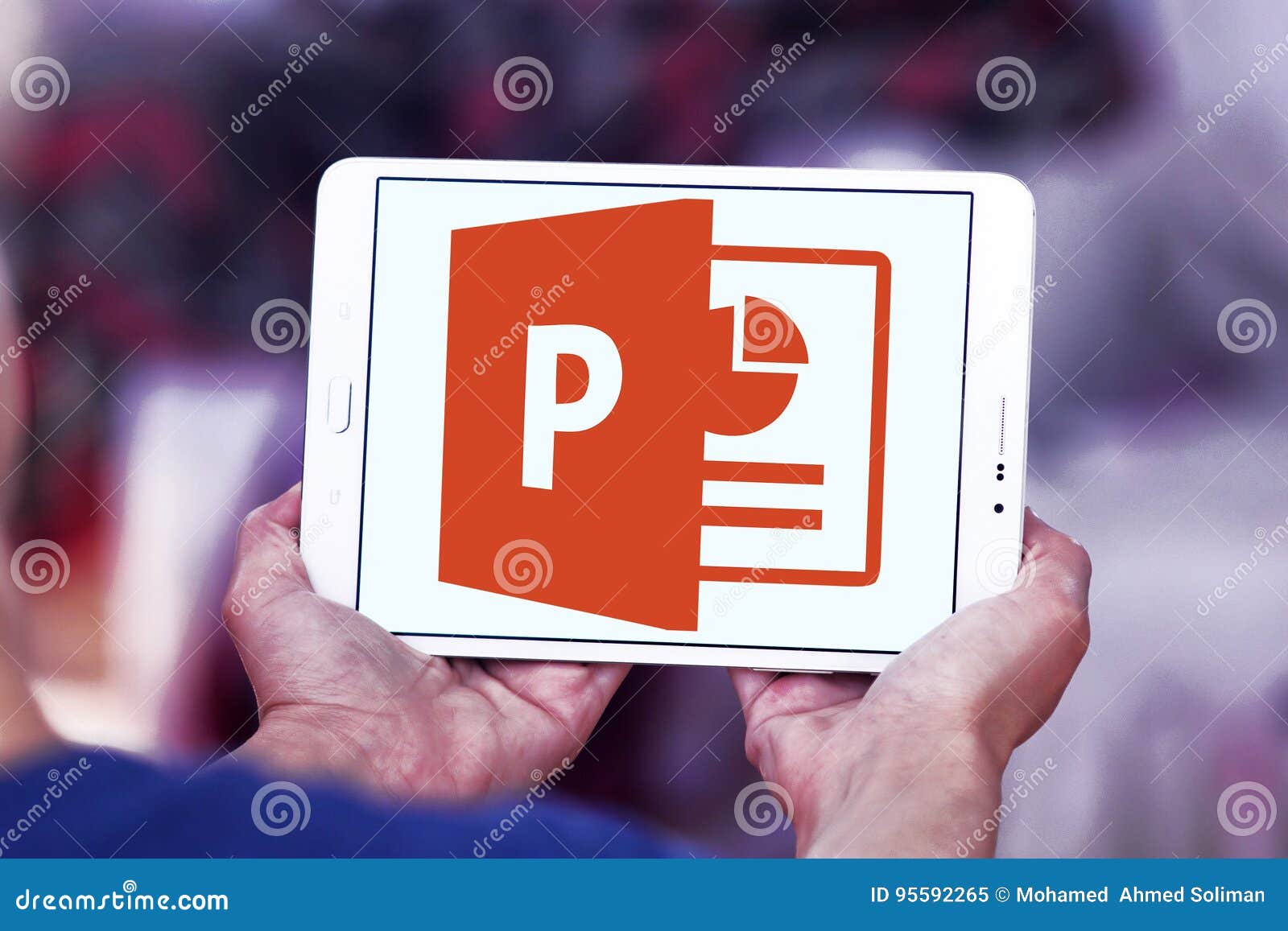 Logotipo De Microsoft PowerPoint Imagem Editorial - Imagem de projeto ...