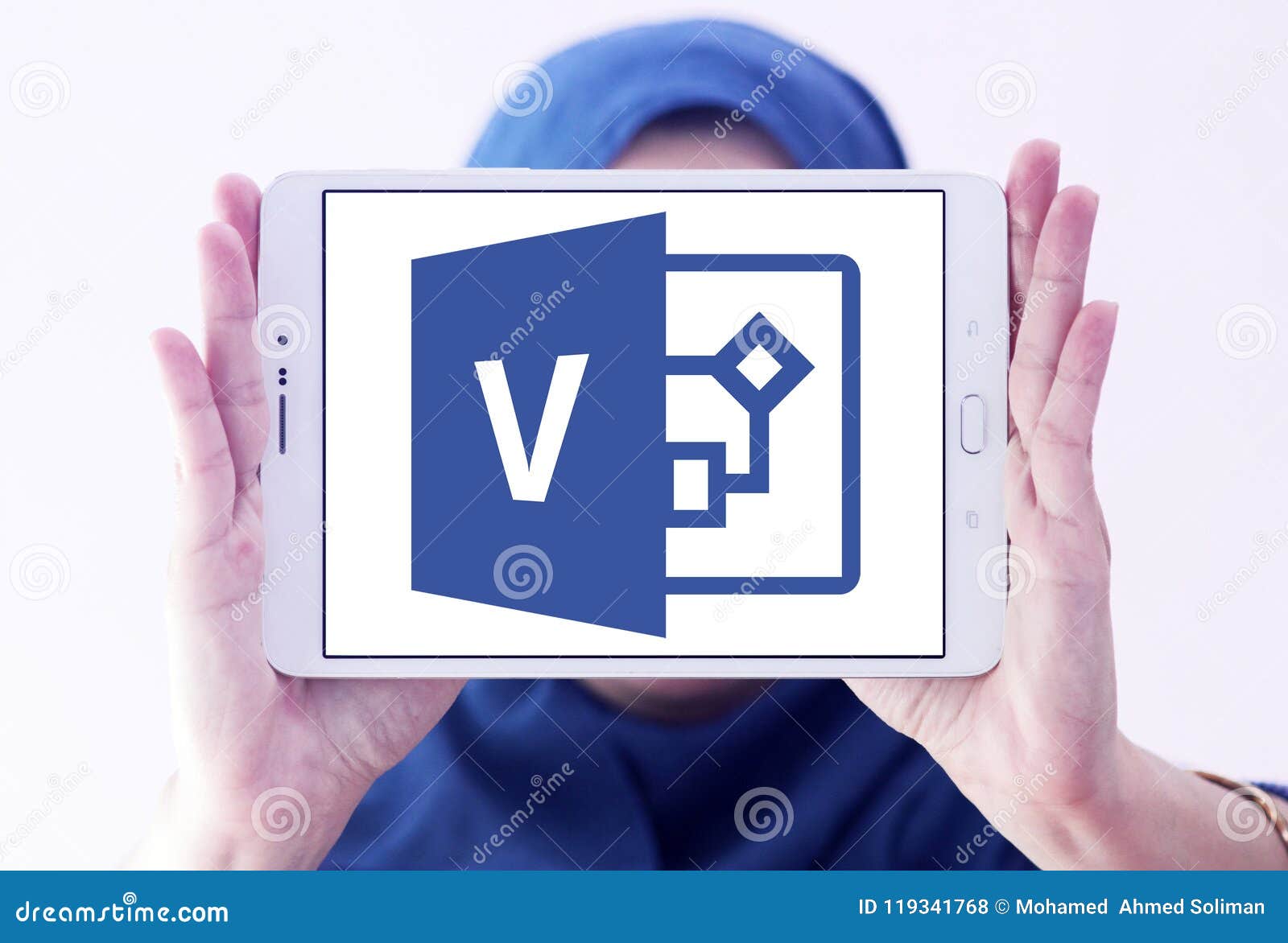 Logotipo De Microsoft Visio Foto de Stock Editorial - Imagem de ...