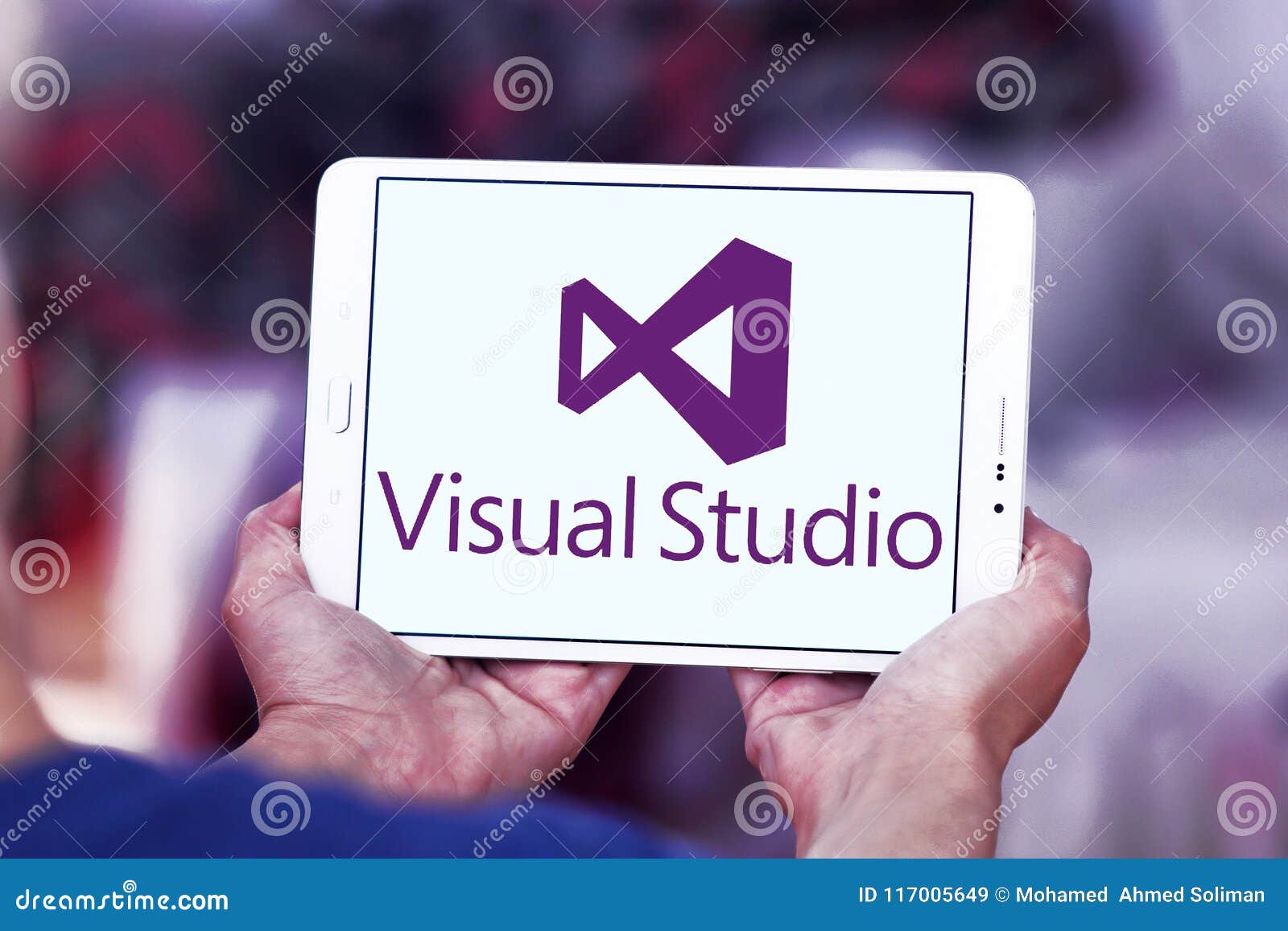 Logotipo De Microsoft Visual Studio Imagen de archivo editorial ...
