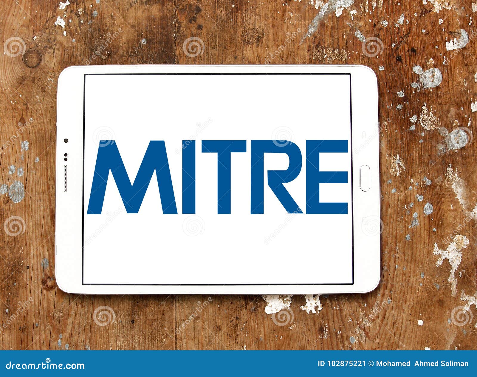 Logotipo De Mitre Corporation Foto editorial - Imagen de icono ...