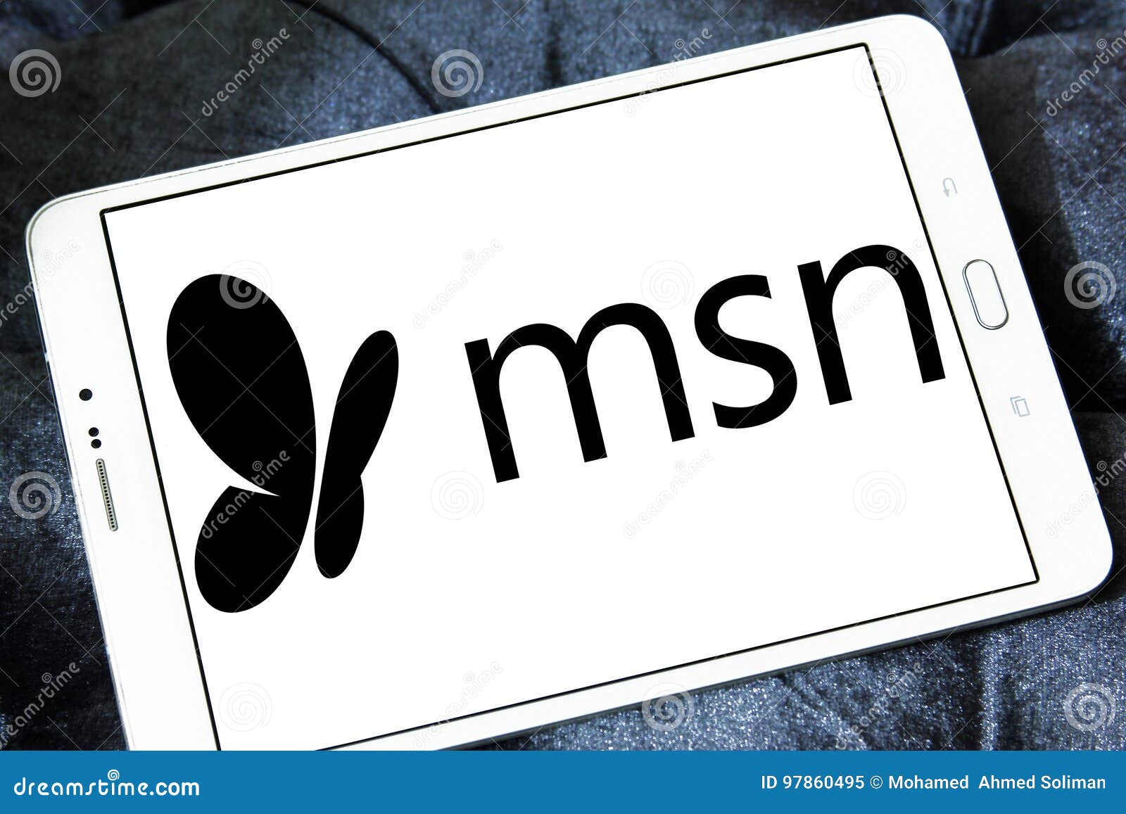 Logotipo de Msn imagen editorial. Imagen de website, insignia - 97860495