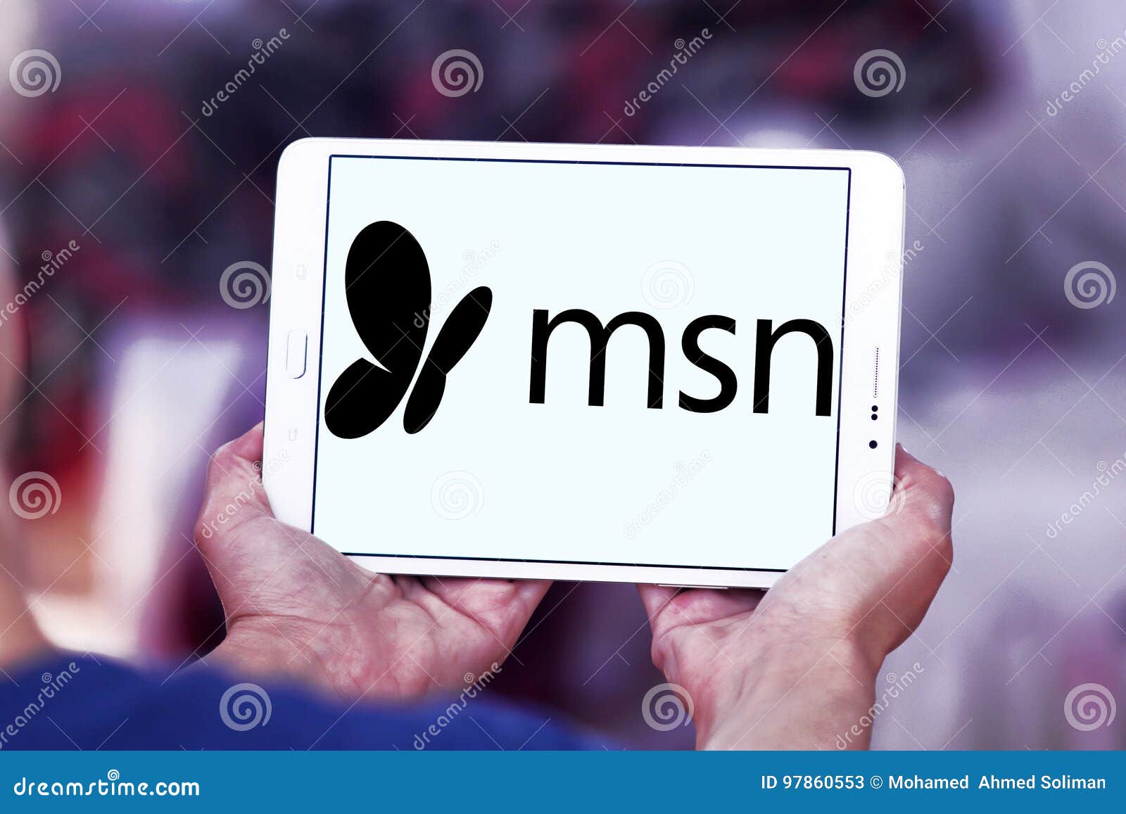 Logotipo de Msn foto de archivo editorial. Imagen de insignia - 97860553