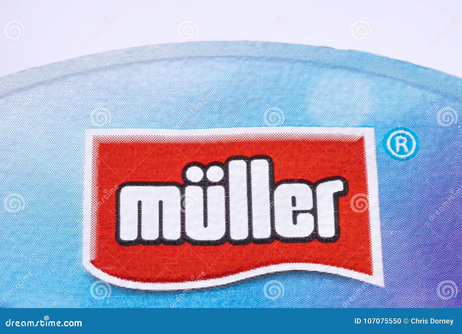 Logotipo de Muller Empresa imagem editorial. Imagem de companhia ...