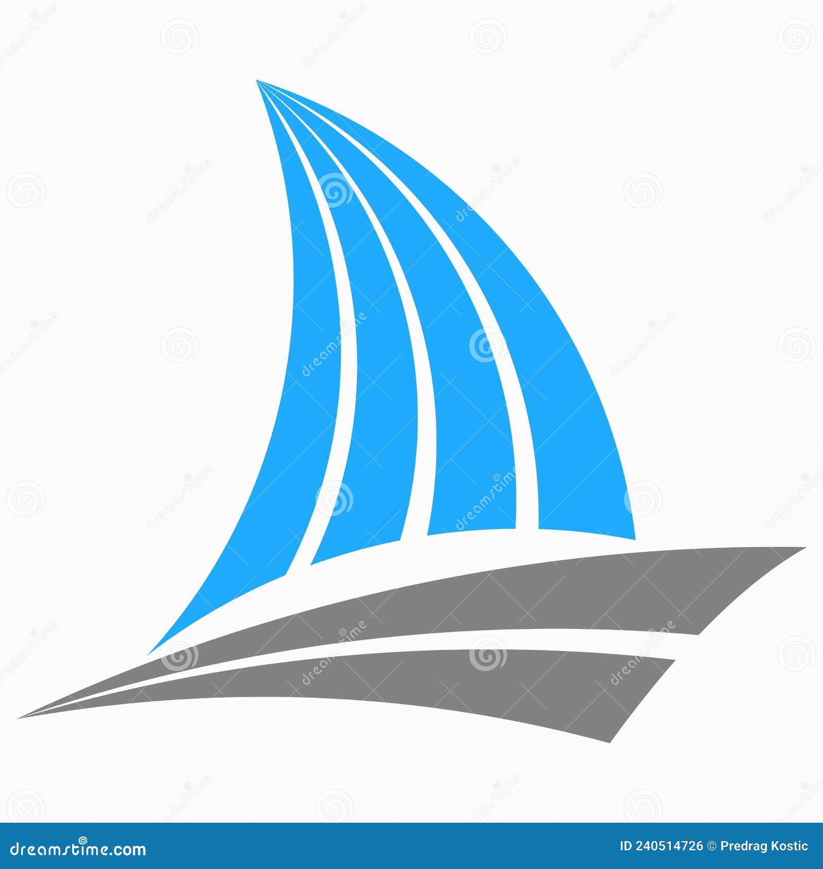 Logotipo de navio ilustração stock. Ilustração de transporte - 240514726