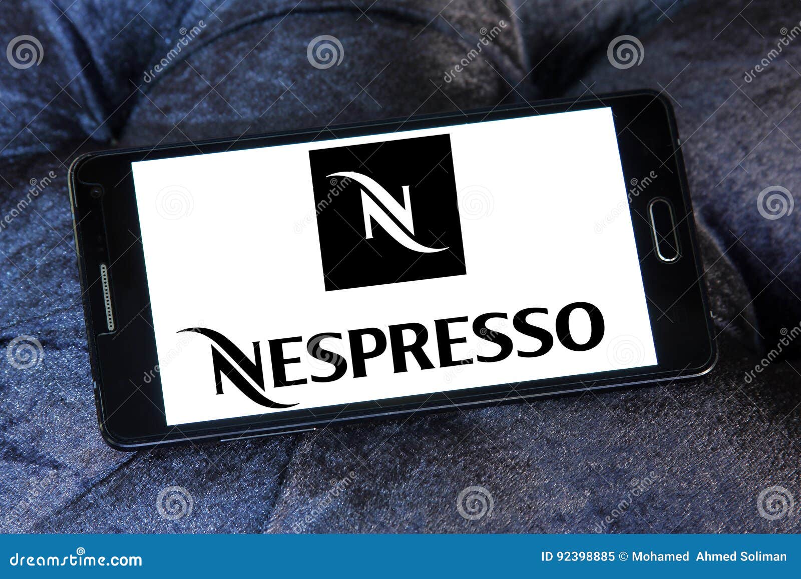 Logotipo de Nespresso imagem editorial. Imagem de emblema - 92398885