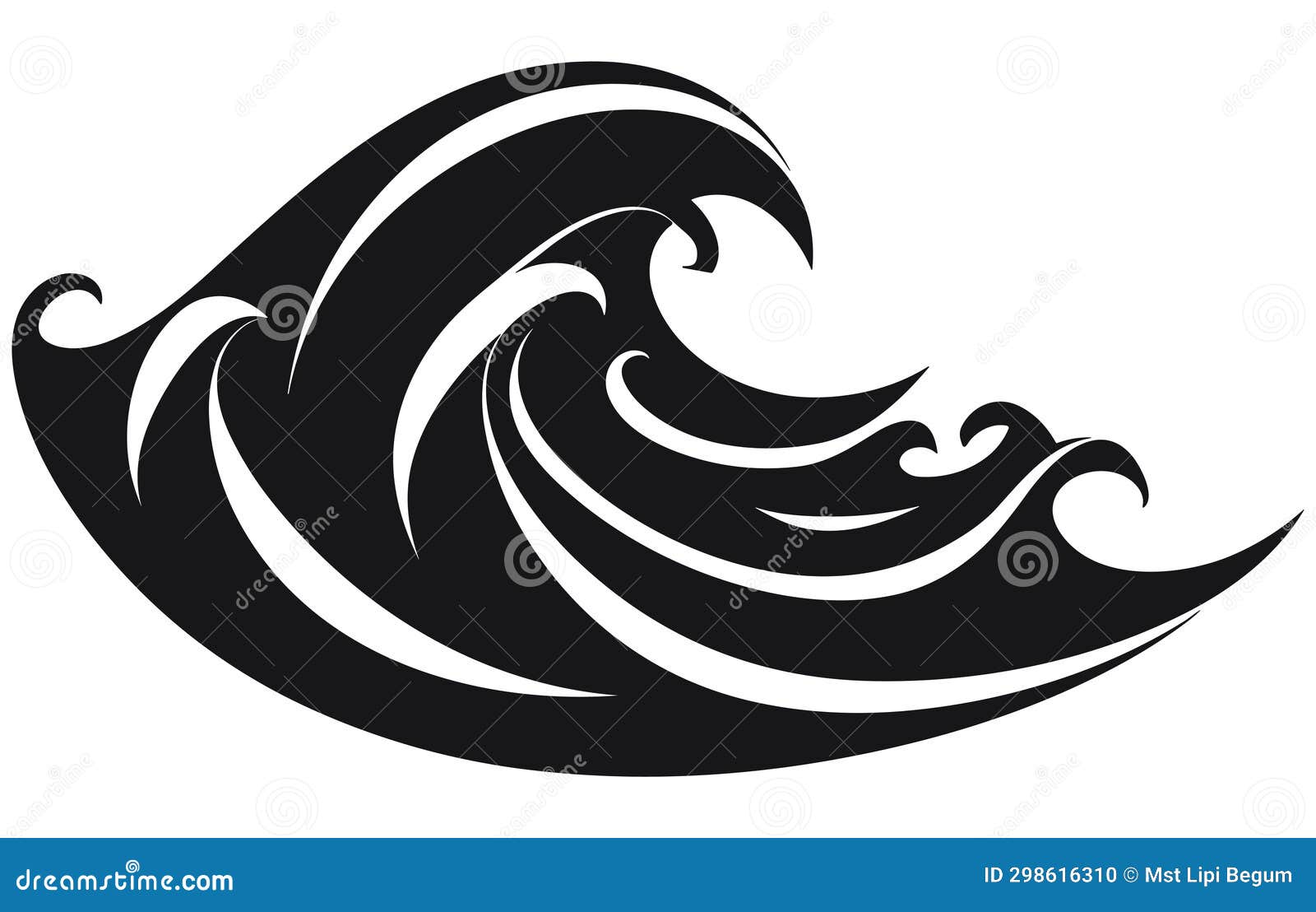 Logotipo De Olas De Mar Conjunto Ondas De Sol Logo Conjunto Ondas De ...